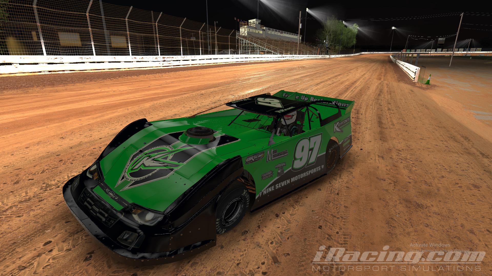 19 Kody Frame Kryptonite Dirt Late Model by Michael W. - Trading Paints