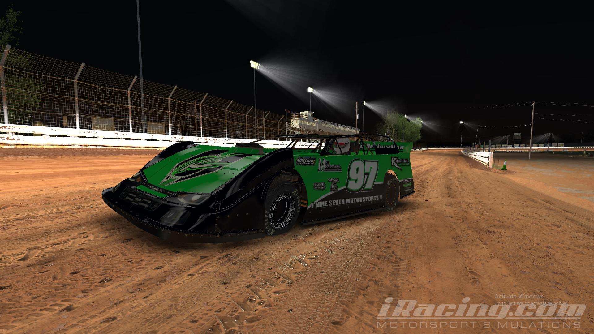 19 Kody Frame Kryptonite Dirt Late Model by Michael W. - Trading Paints
