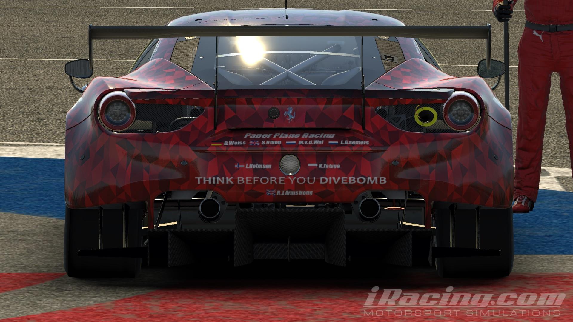 Ferrari 488 GT3 PPR team (all driver names) by Lars G. - Trading Paints