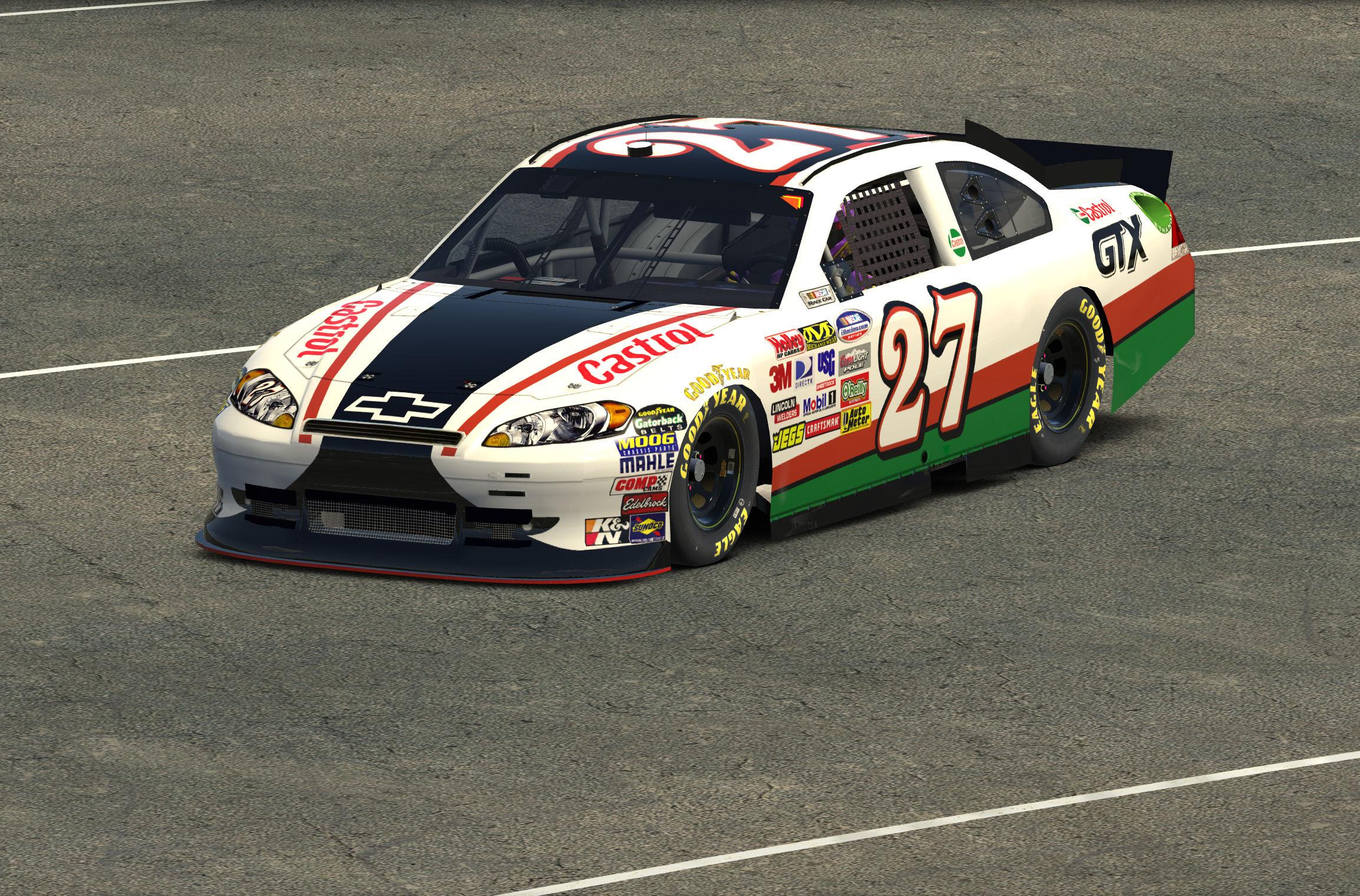 Castrol Oil Theme #1 by Charles D Shoemaker Jr - Trading Paints