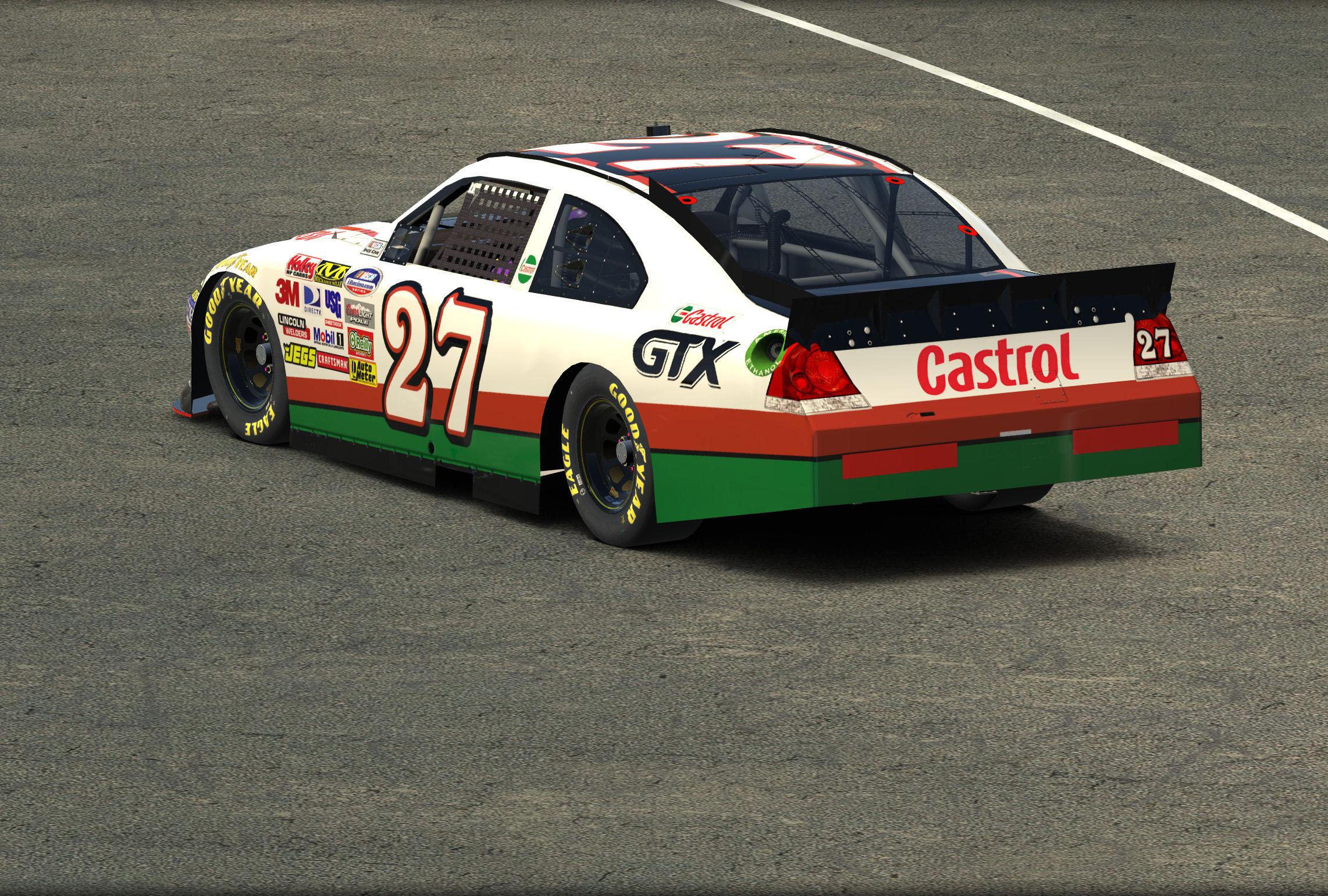 Castrol Oil Theme #1 by Charles D Shoemaker Jr - Trading Paints