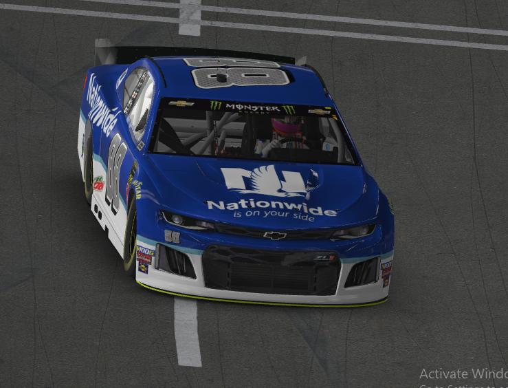 Dale Jr 2015 Nationwide with numbers. by Justin Faulkner - Trading Paints