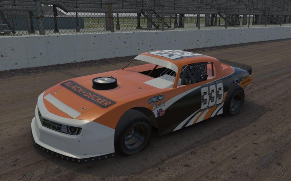 Dirt Street Stock Black and Decker by Derek Mohr - Trading Paints