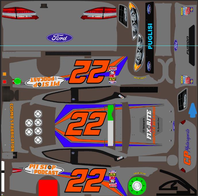 Calvin Puglisi Scheme by Amanda Epperson - Trading Paints