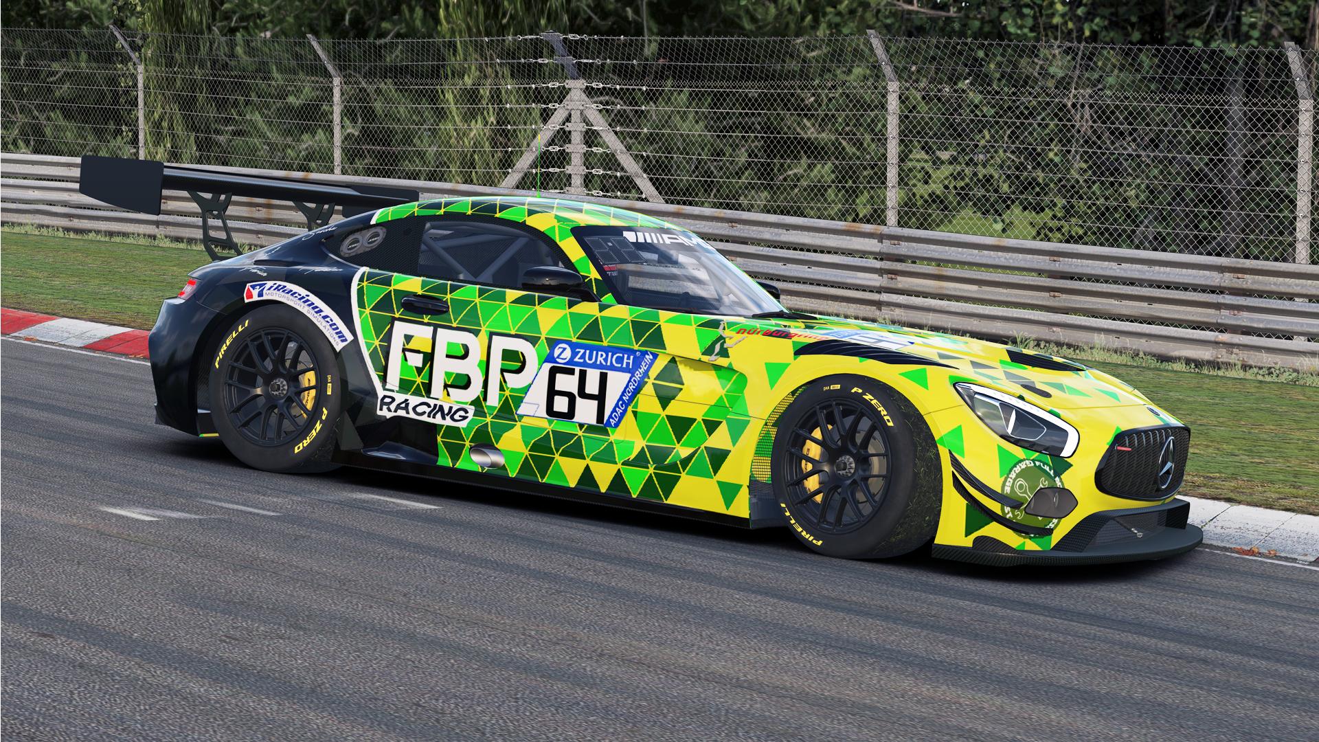 FBP Racing 2019 | Mercedes AMG GT3 by Evan D. - Trading Paints