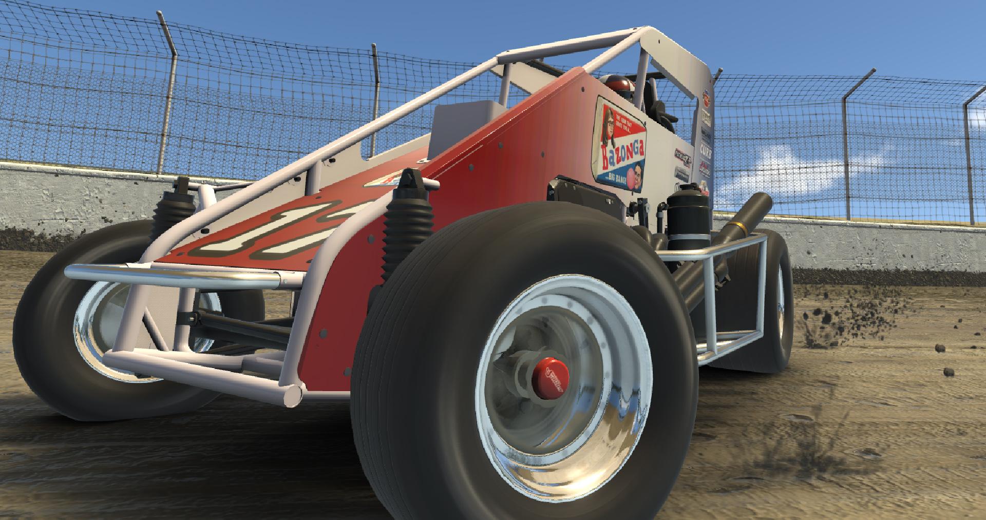 car 316103 dirt midget 013 Bazonga by Wally Reardon - Trading Paints