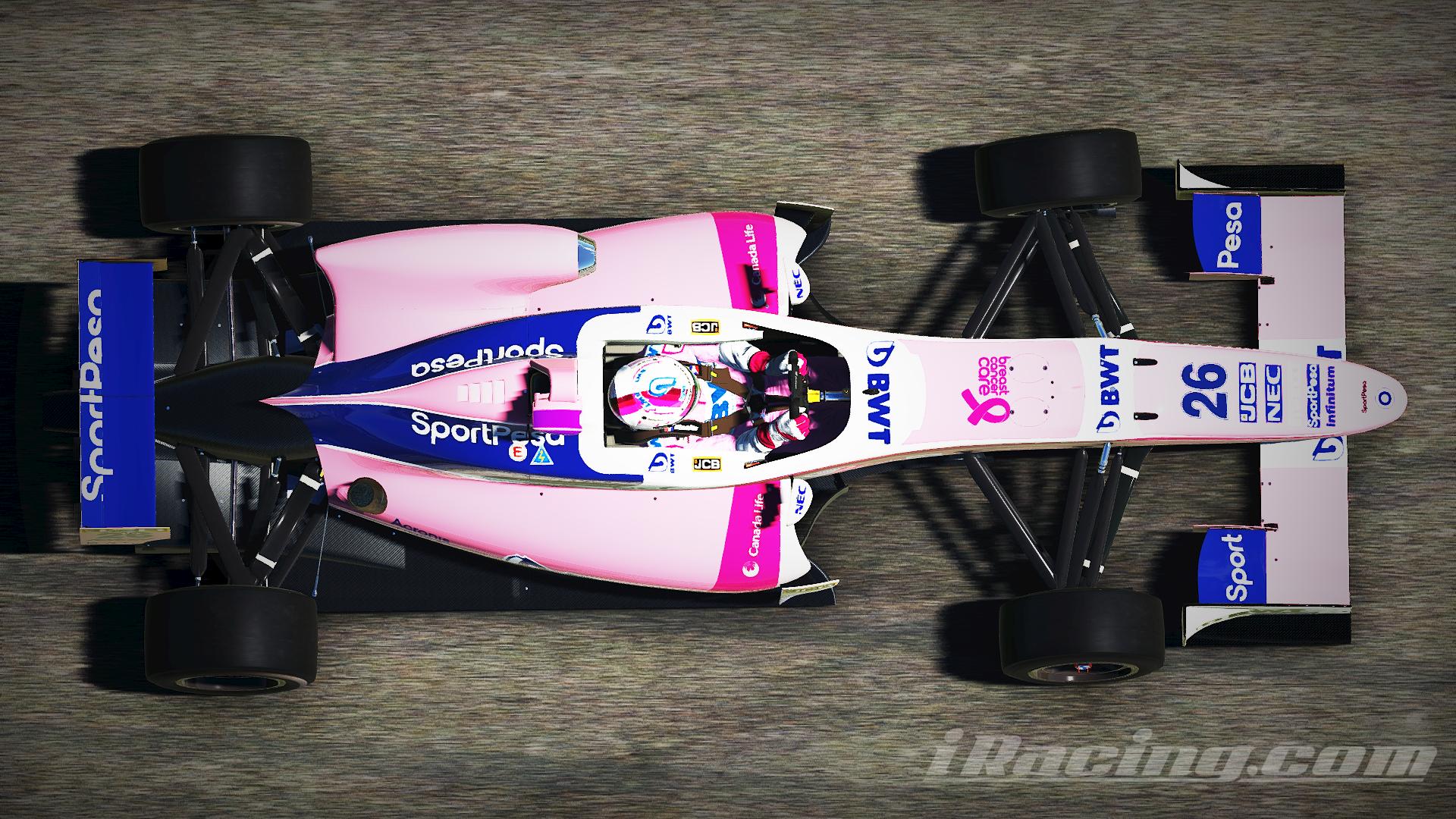 Dallara 2019 Racing Point F1 Team by Patrick Ramirez - Trading Paints