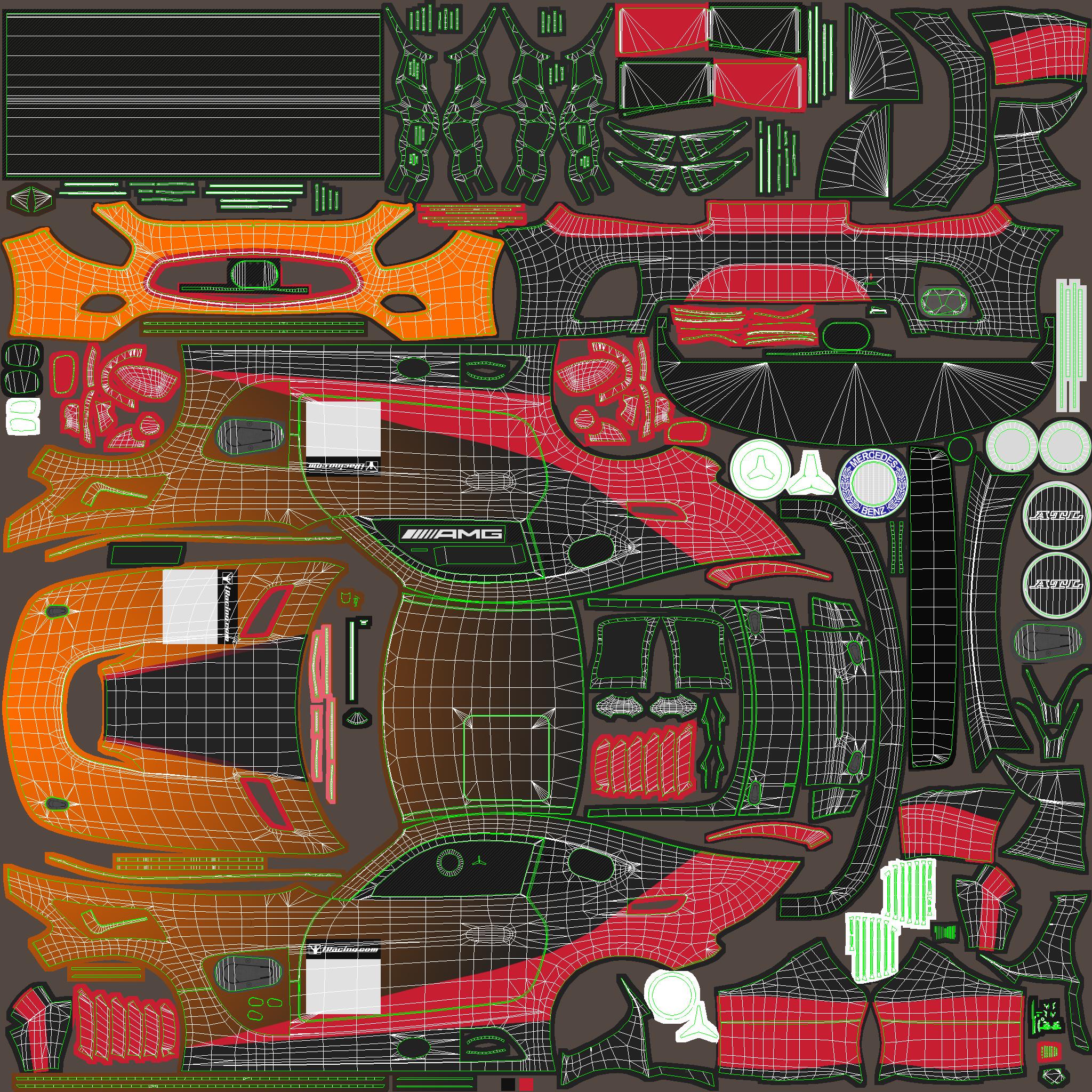 Mercedes AMG3 GT333331 by Marko Boersma - Trading Paints