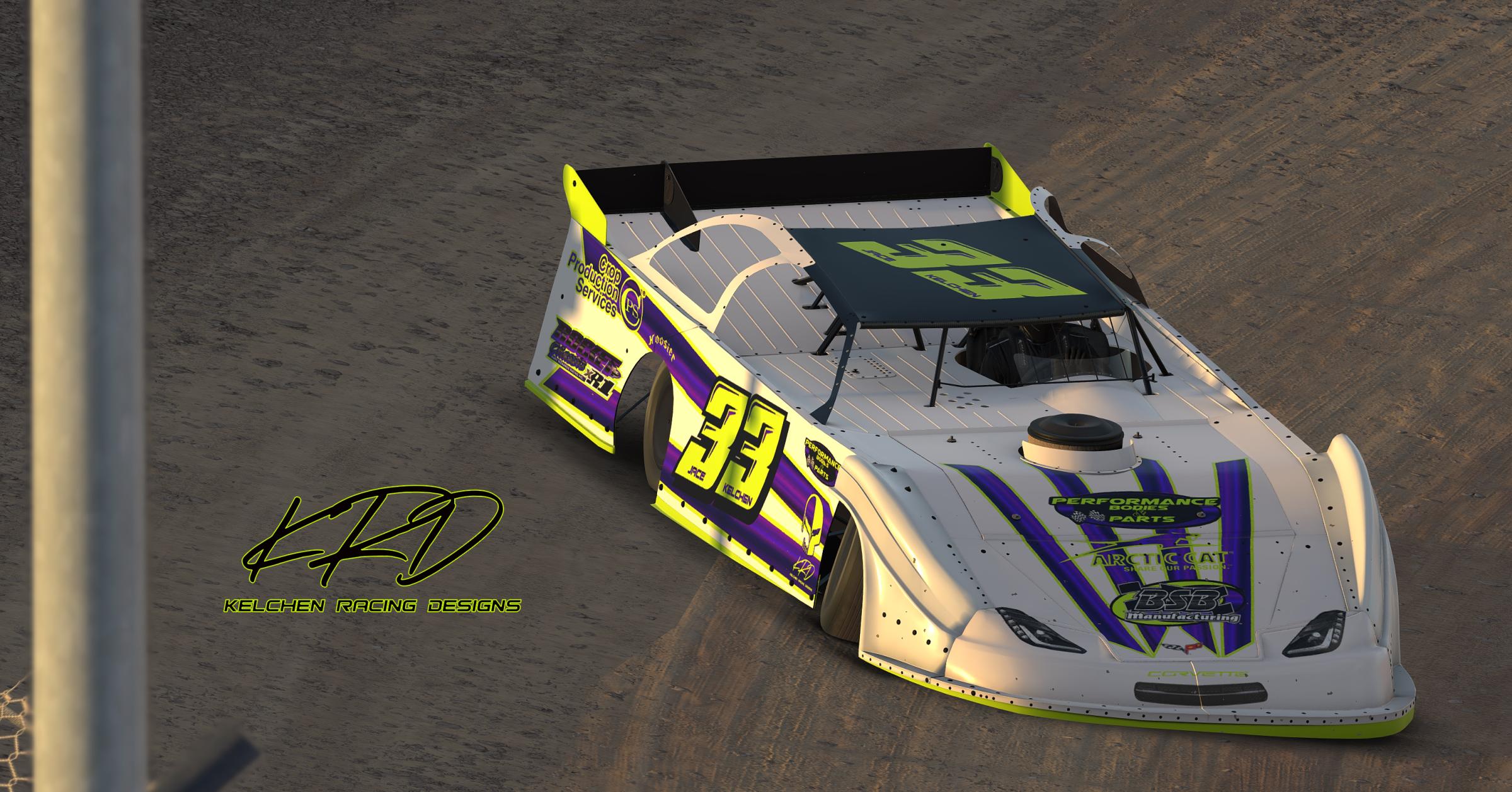 Simple Stripes White (no numbers) by Jace Kelchen - Trading Paints