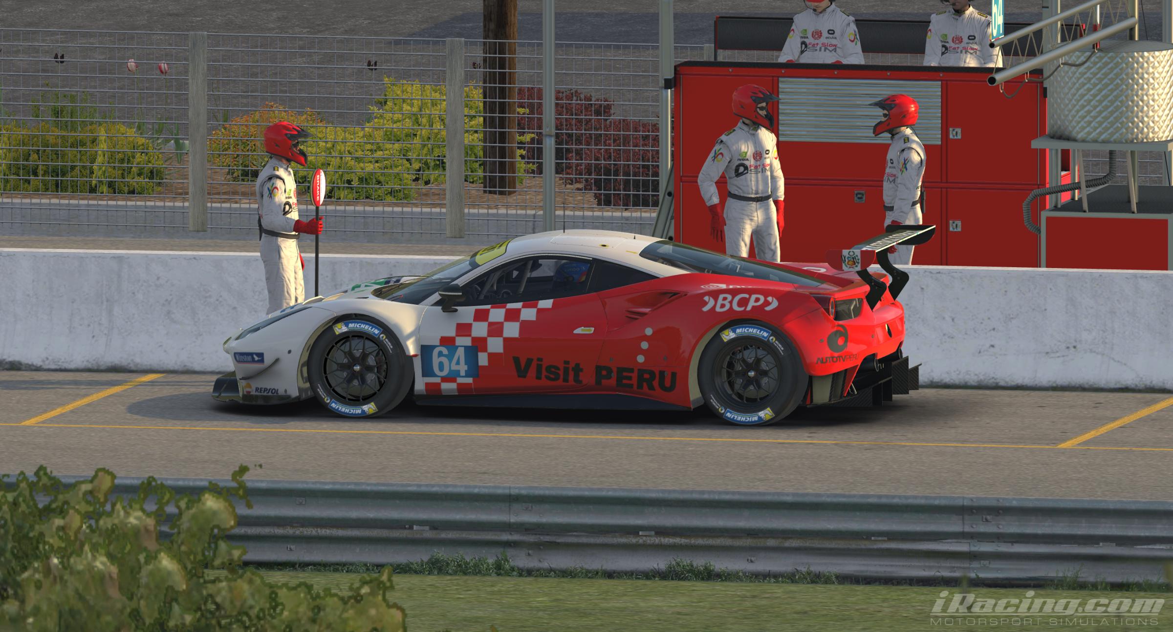 Peruvian Ferrari gte by Angelo Abarca - Trading Paints