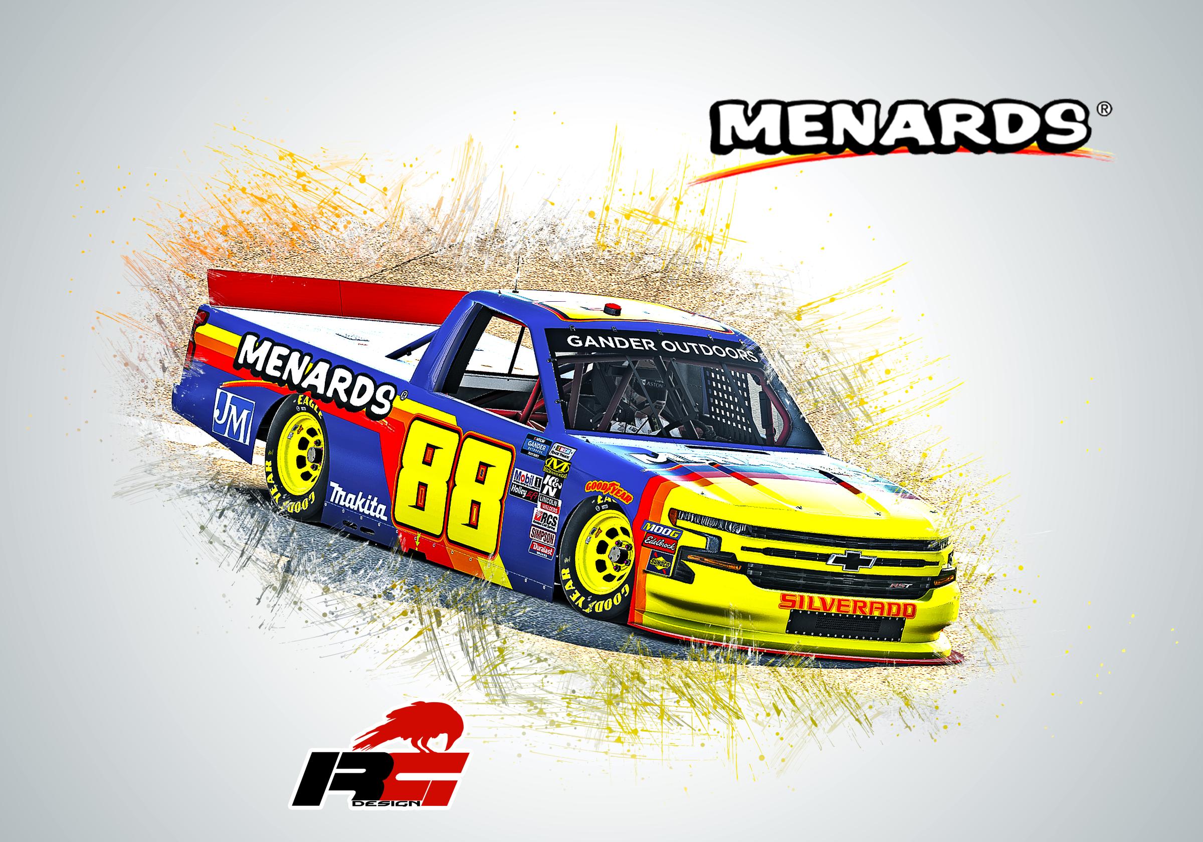 Menards Chevrolet Silverado Truck 2019 by Doyle Lowrance - Trading Paints