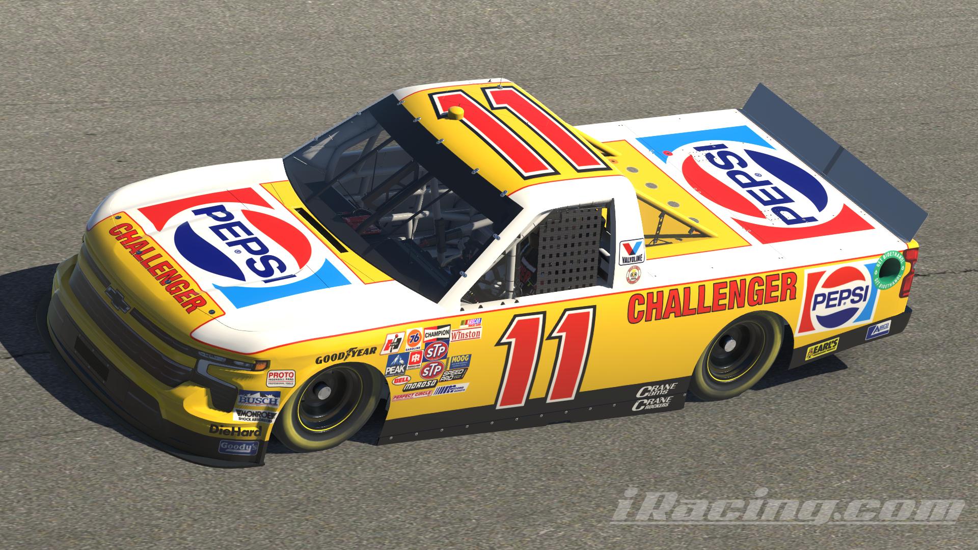1983 Pepsi Challenger Yellow Silverado by Ken Huff - Trading Paints