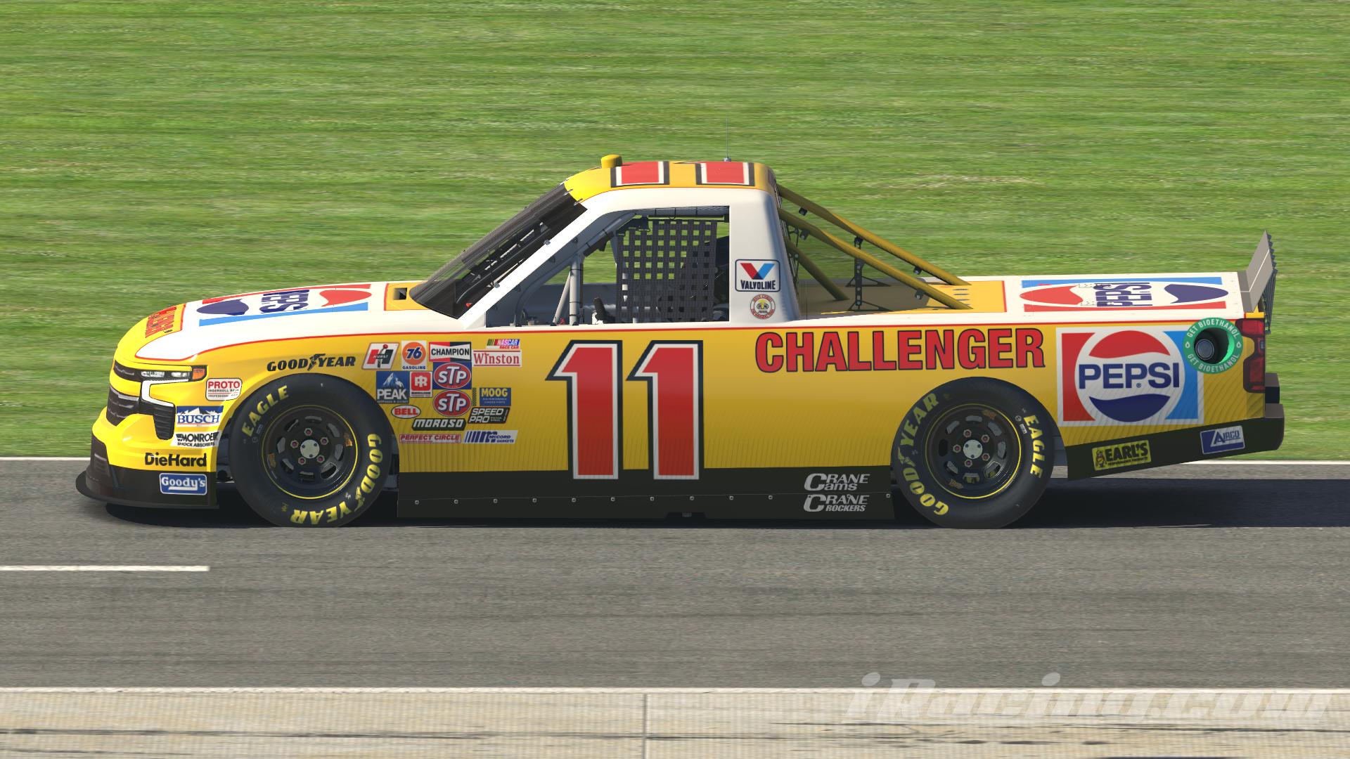 1983 Pepsi Challenger Yellow Silverado by Ken Huff - Trading Paints