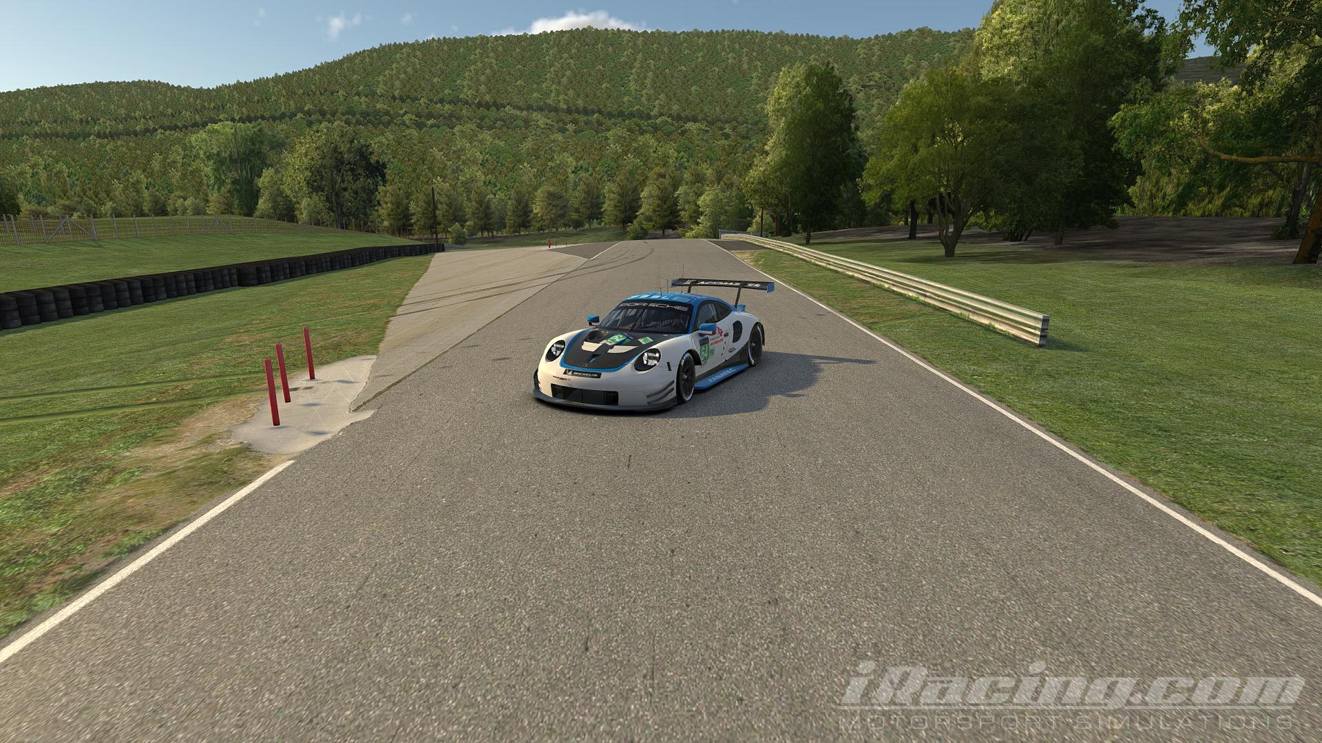 Backmarker Racing Blue Updated RSR 911 GTE by Sebastian Bosher-Williams ...
