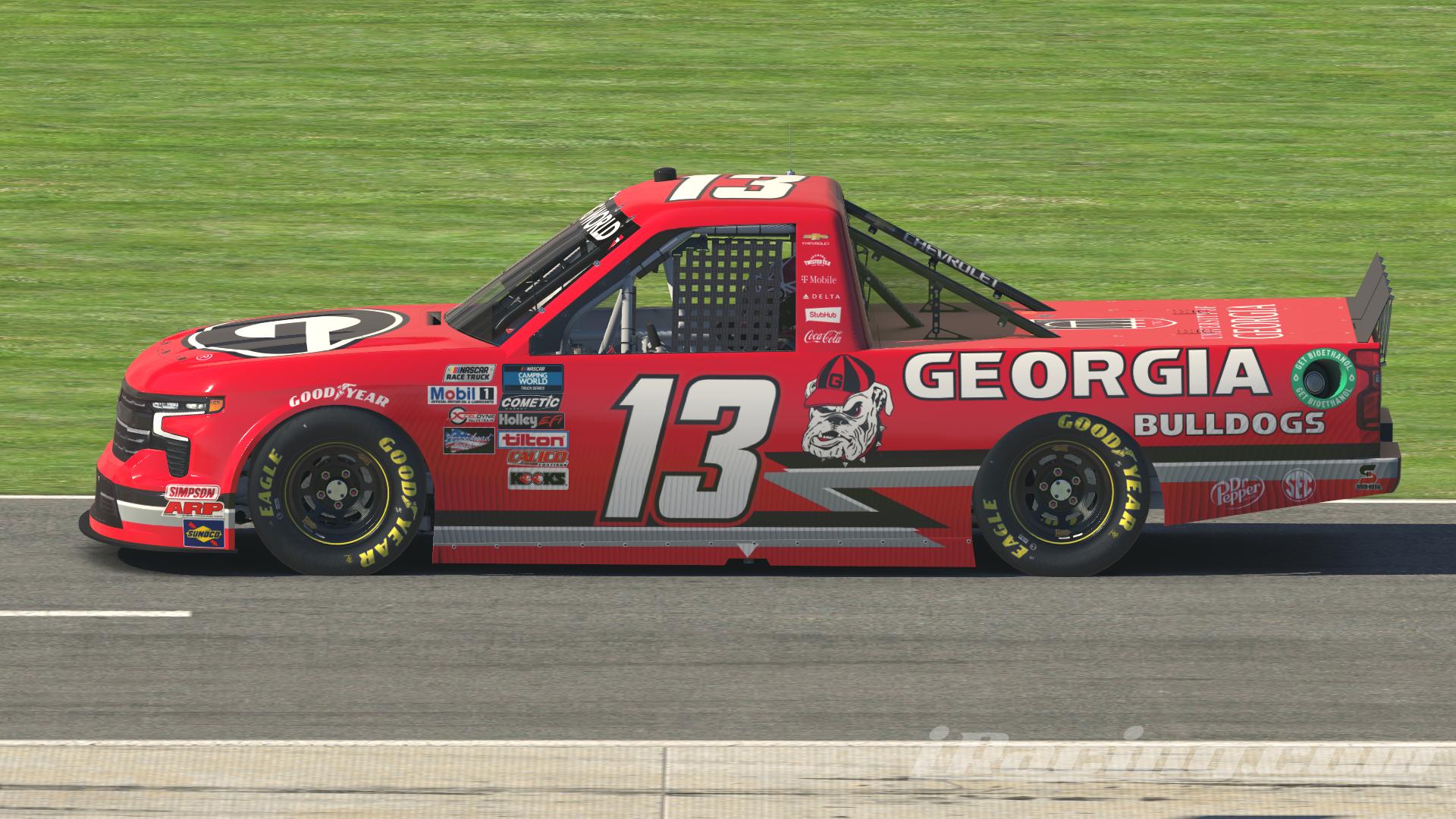 UGA (Fictional) Silverado by Ken Huff - Trading Paints