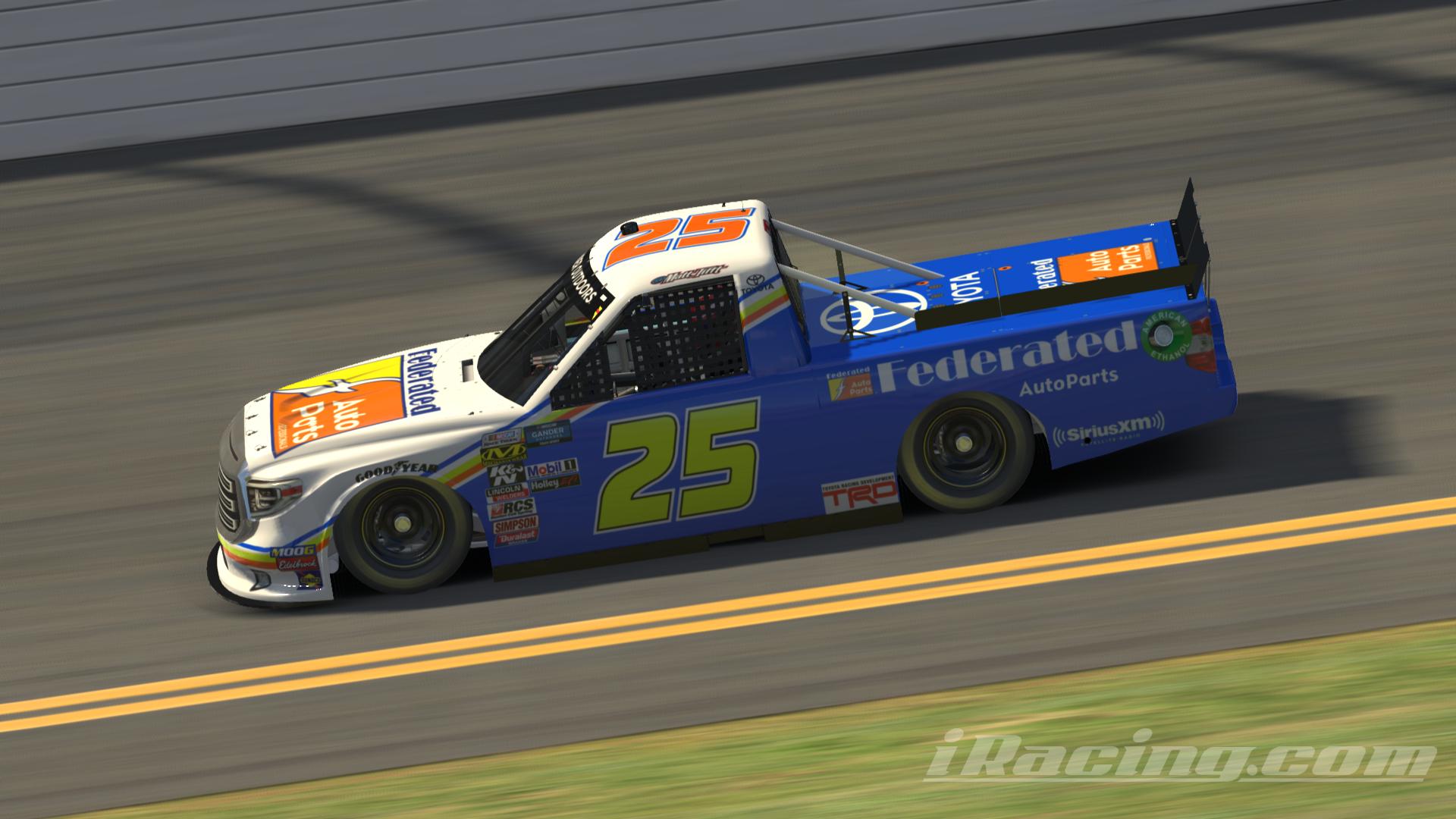 Matt Tifft 2015 Federated Auto Parts Tundra W/ Numbers by Andrew ...