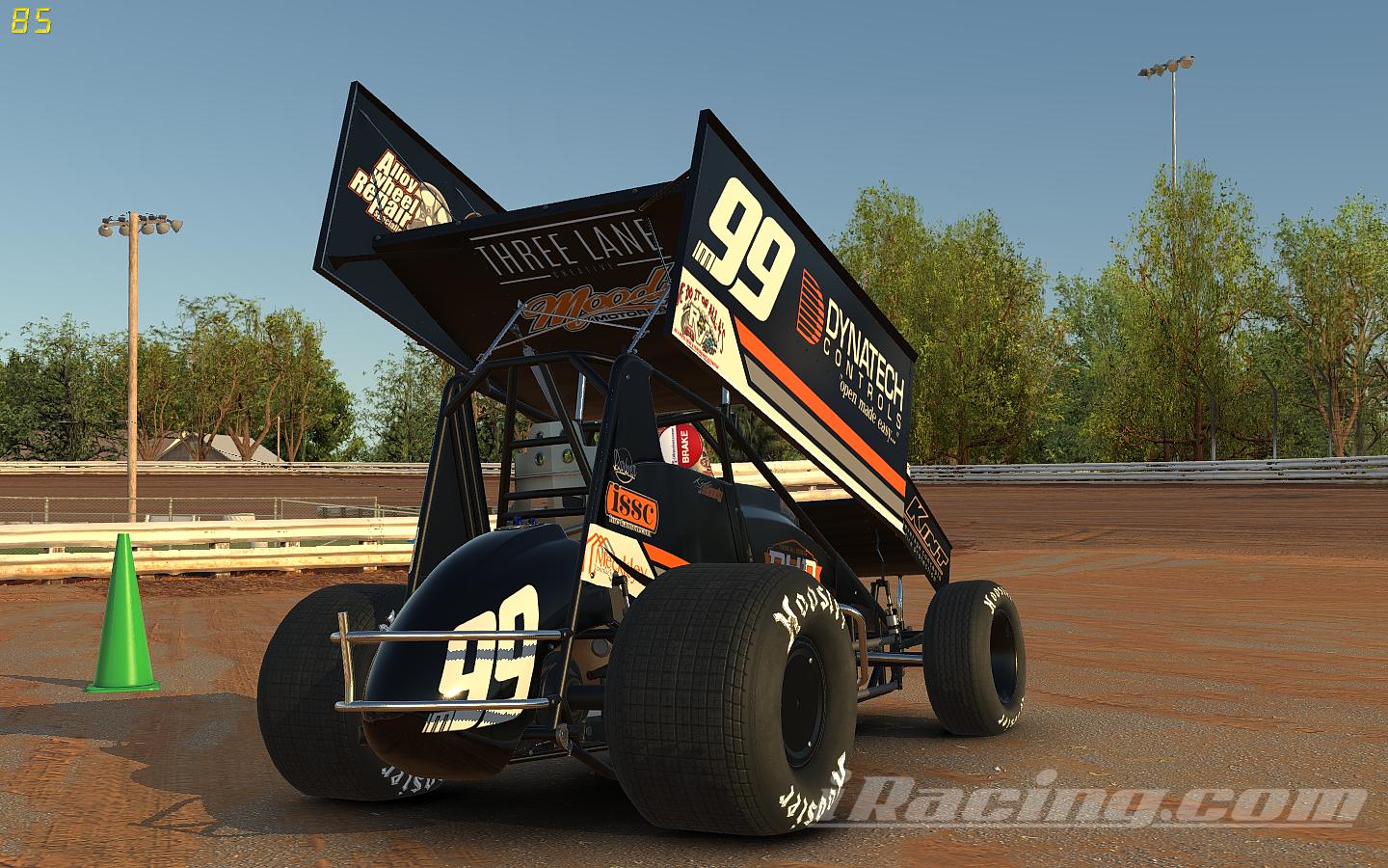 2019 Kyle Moody Orange Car by Christopher Hockley - Trading Paints