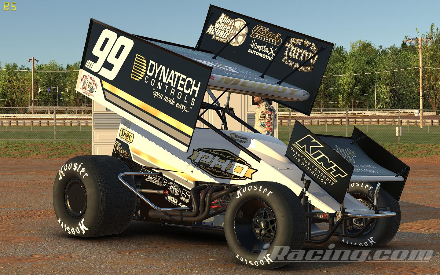 2019 Kyle Moody Gold Car by Christopher Hockley - Trading Paints