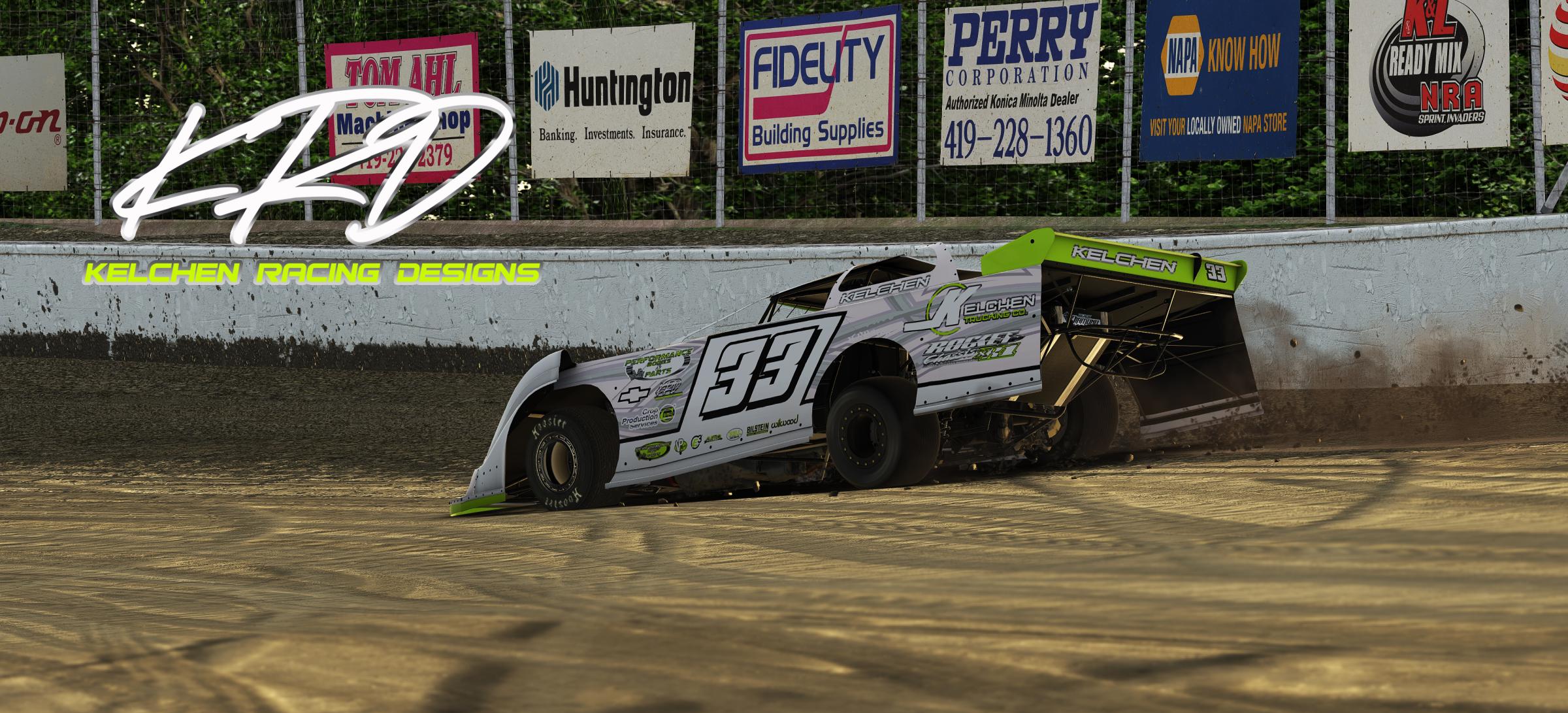 Simple line Tribal Late Model (no numbers) by Jace Kelchen - Trading Paints