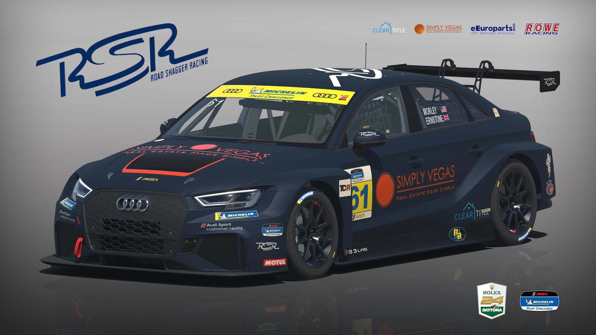 #61 Road Shagger Racing (2019 IMSA Michelin Pilot Challenge) (Early ...