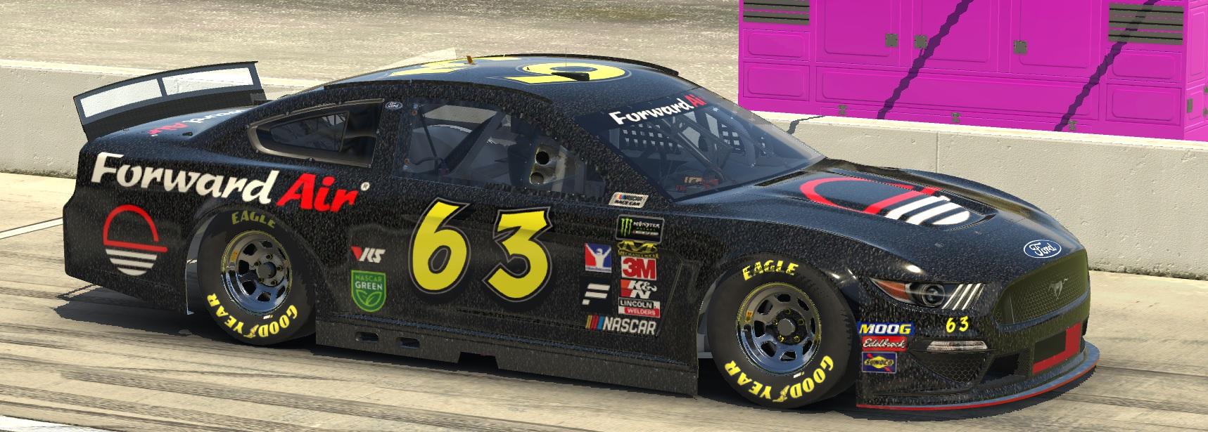 Forward Air Ford Mustang MECS by John Rubino - Trading Paints