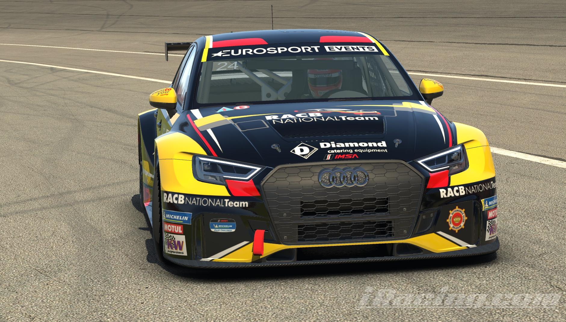 Audi RS3 LMS RACB by Don Craig - Trading Paints