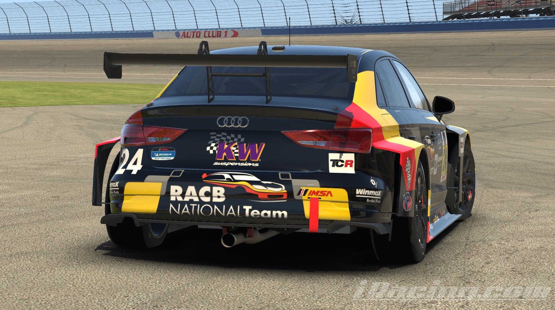 Audi RS3 LMS RACB by Don Craig - Trading Paints
