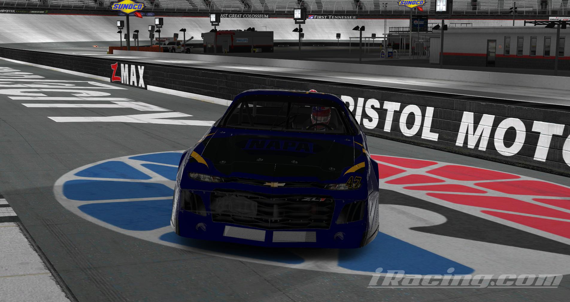 Street Stock NAPA Blue and Grey no name by Shannon Warren - Trading Paints