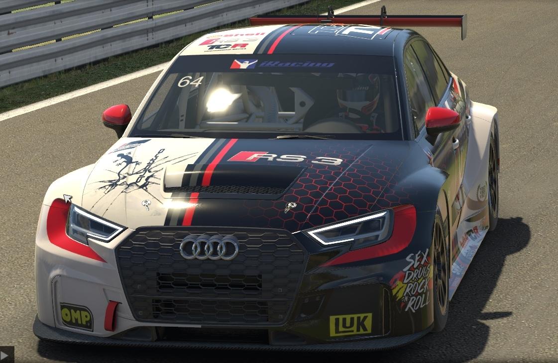 Audi RS3 LMS TCR LBRS by Ivan Veci - Trading Paints