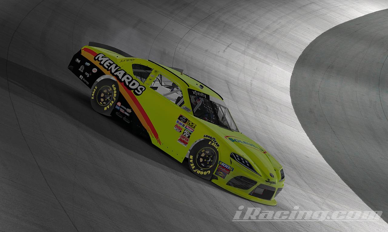 Brandon Jones Menards Soleus Air by Seth Noell - Trading Paints
