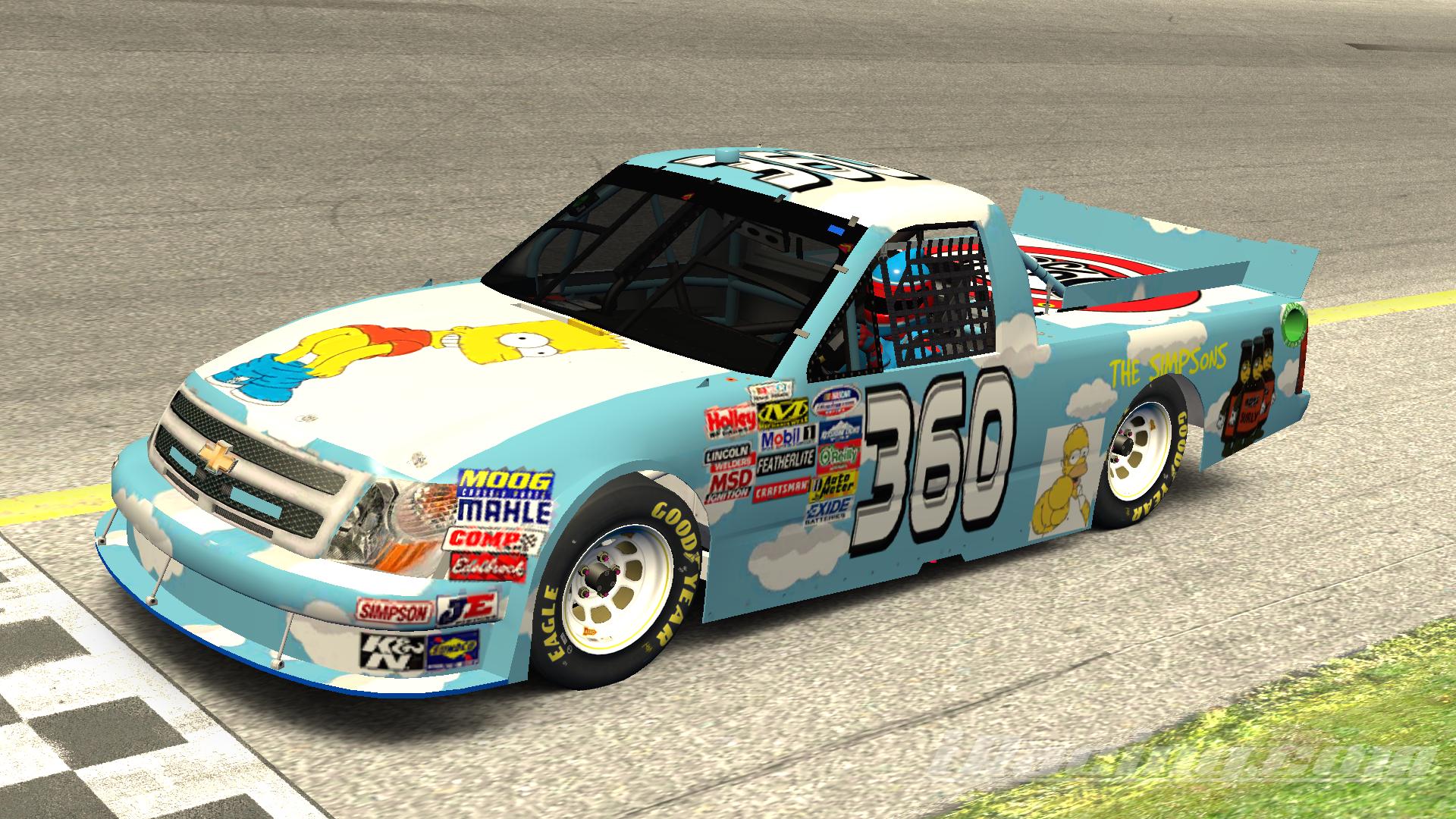 simpsons silverado by Chuck Patterson - Trading Paints