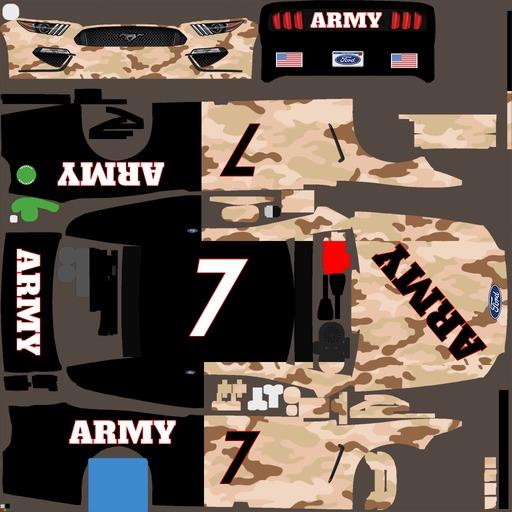 Alan Kulwicki Army by Christopher Wolford - Trading Paints