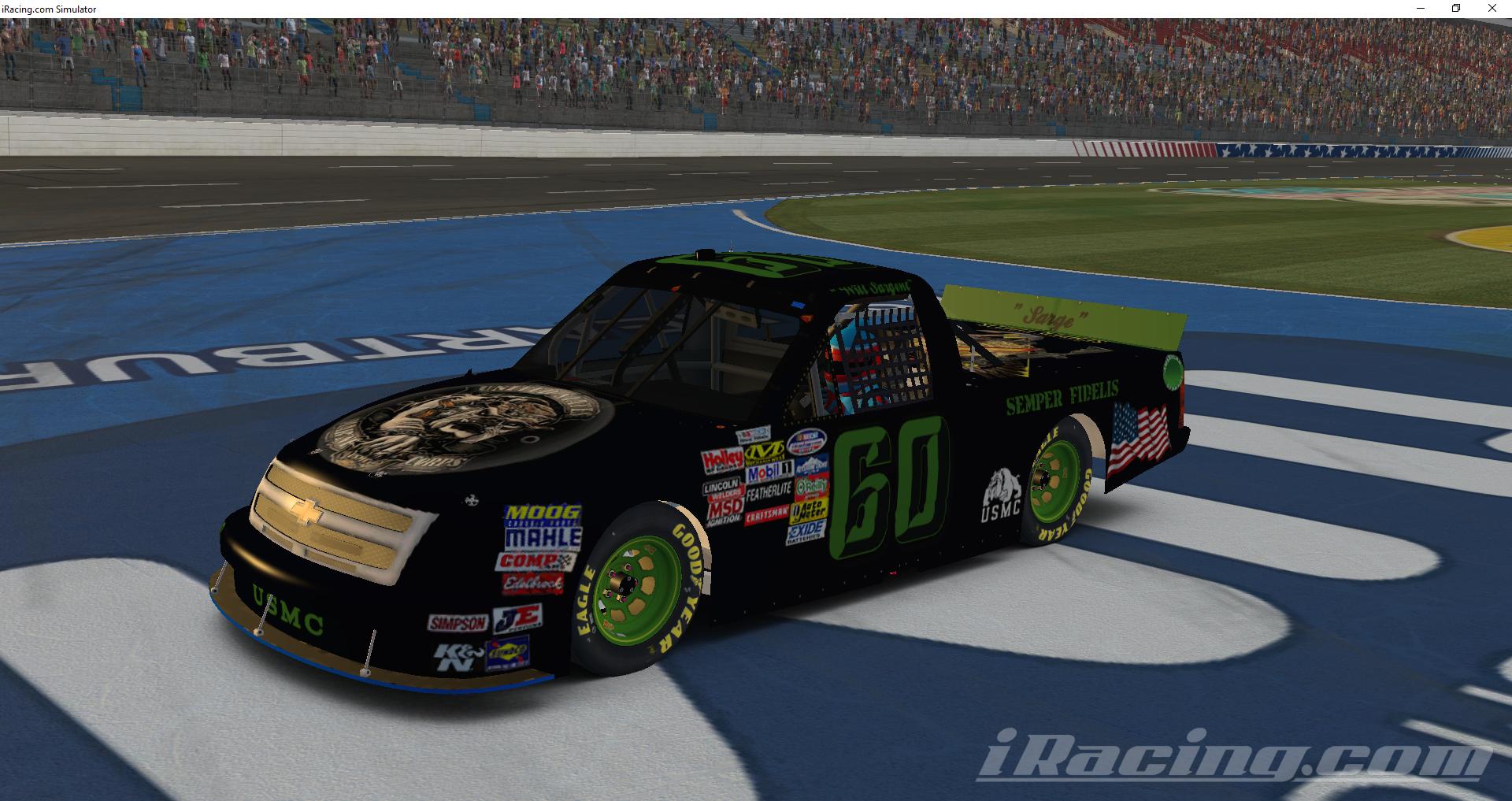 usmc sarge silverado by Chuck Patterson - Trading Paints