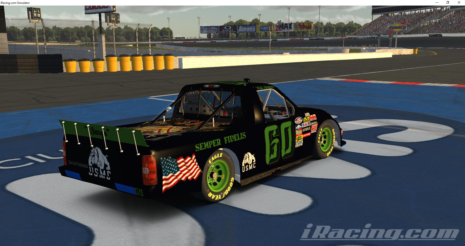 usmc sarge silverado by Chuck Patterson - Trading Paints