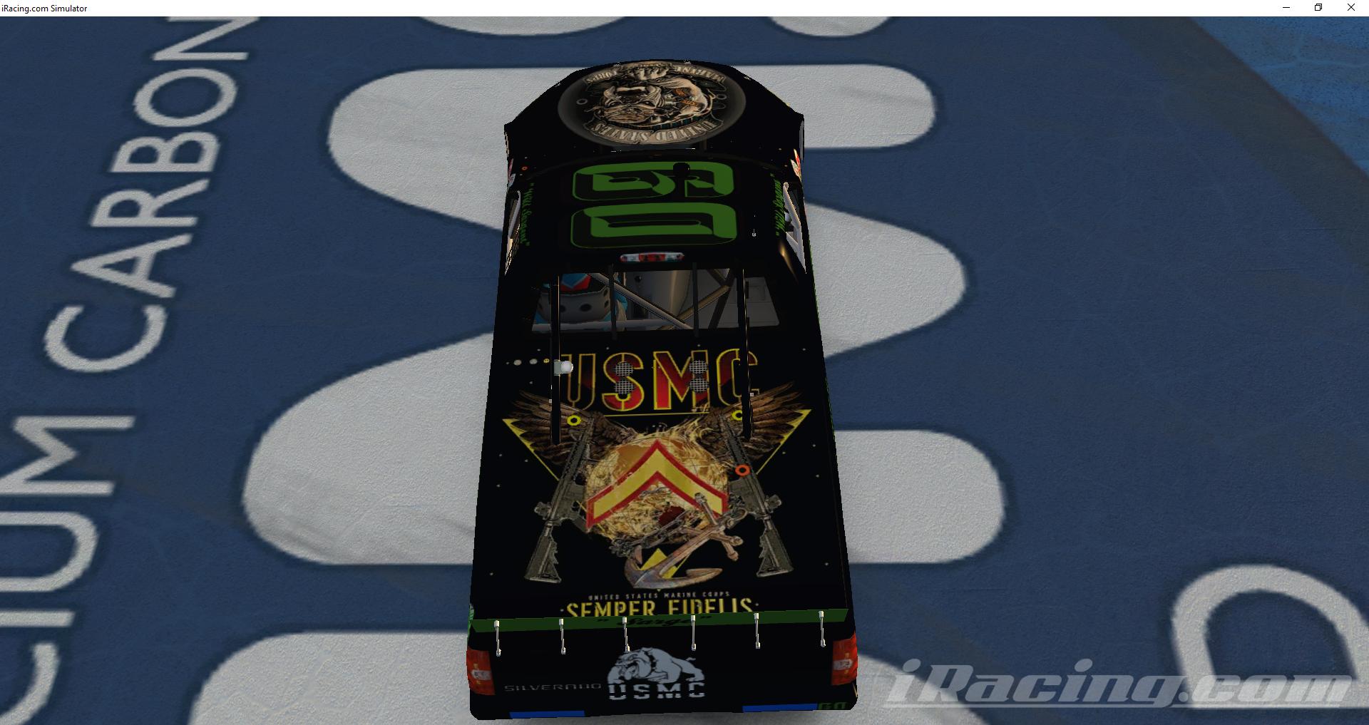 usmc sarge silverado by Chuck Patterson - Trading Paints