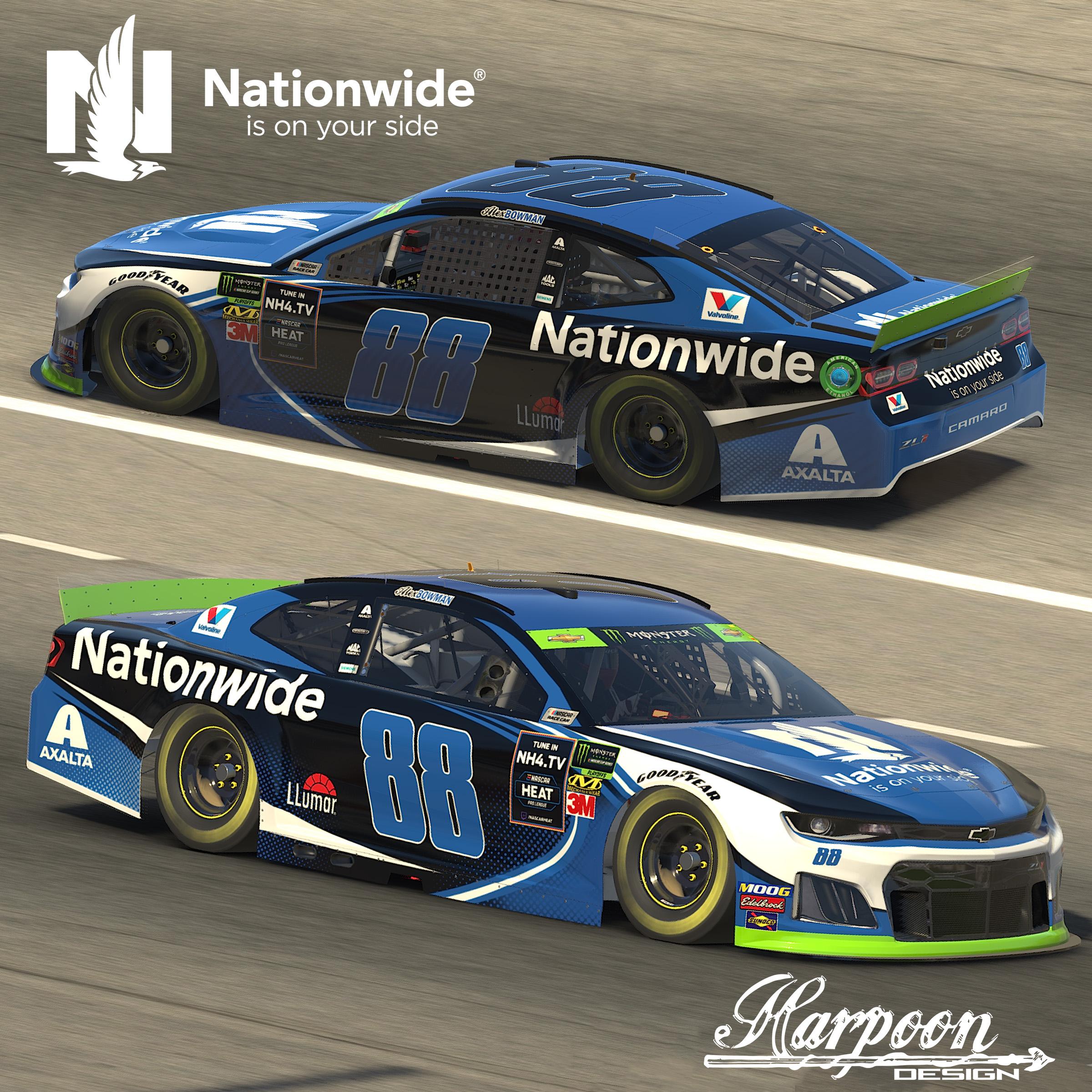 2019 Alex Bowman Nationwide Playoff No Num by Brantley Roden - Trading ...