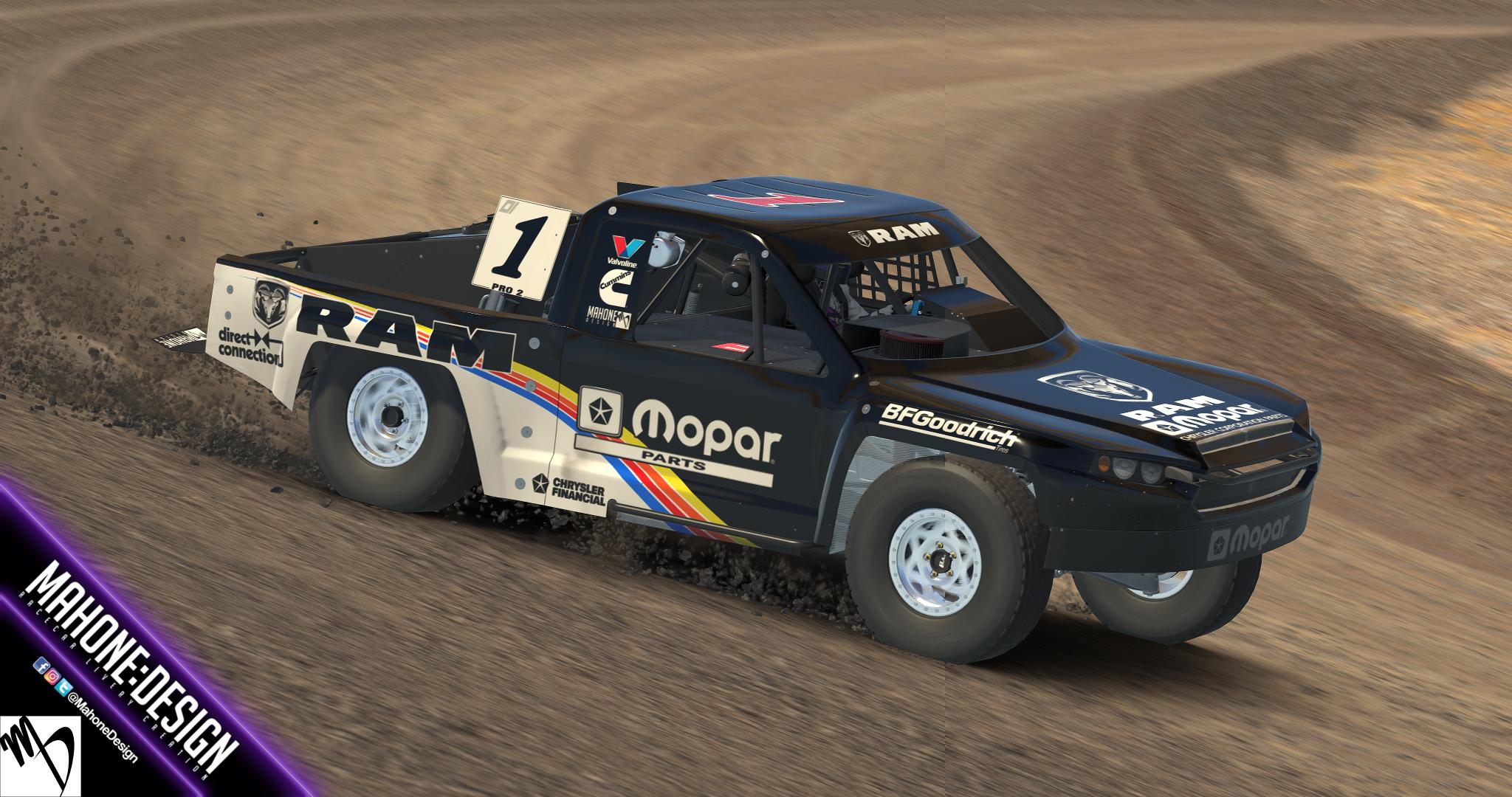 Team Mopar Pro-2 Lite Black (mid-1990s) by Anthony Mahone - Trading Paints