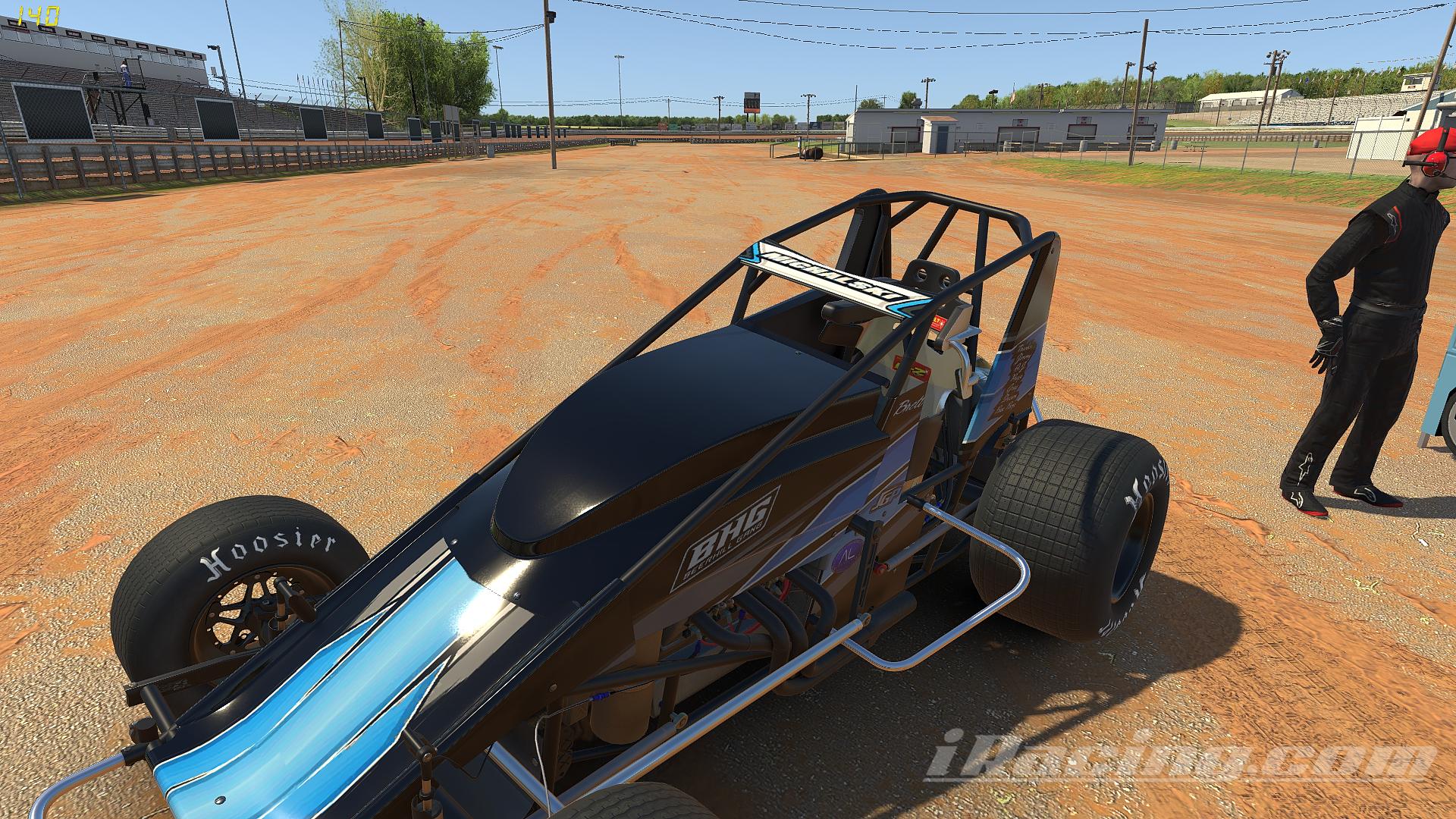 2019 Brett Michalski - Blue USAC by Christopher Hockley - Trading Paints