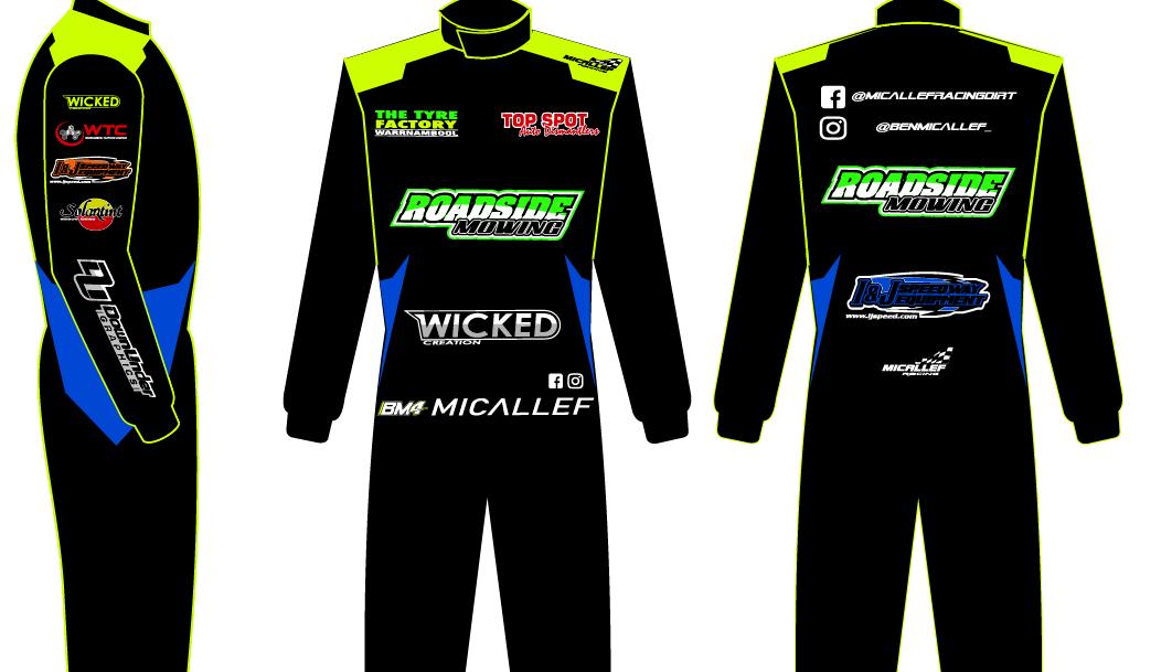 Driver Suit Ben Micallef Custom 2019 by Ben Micallef - Trading Paints