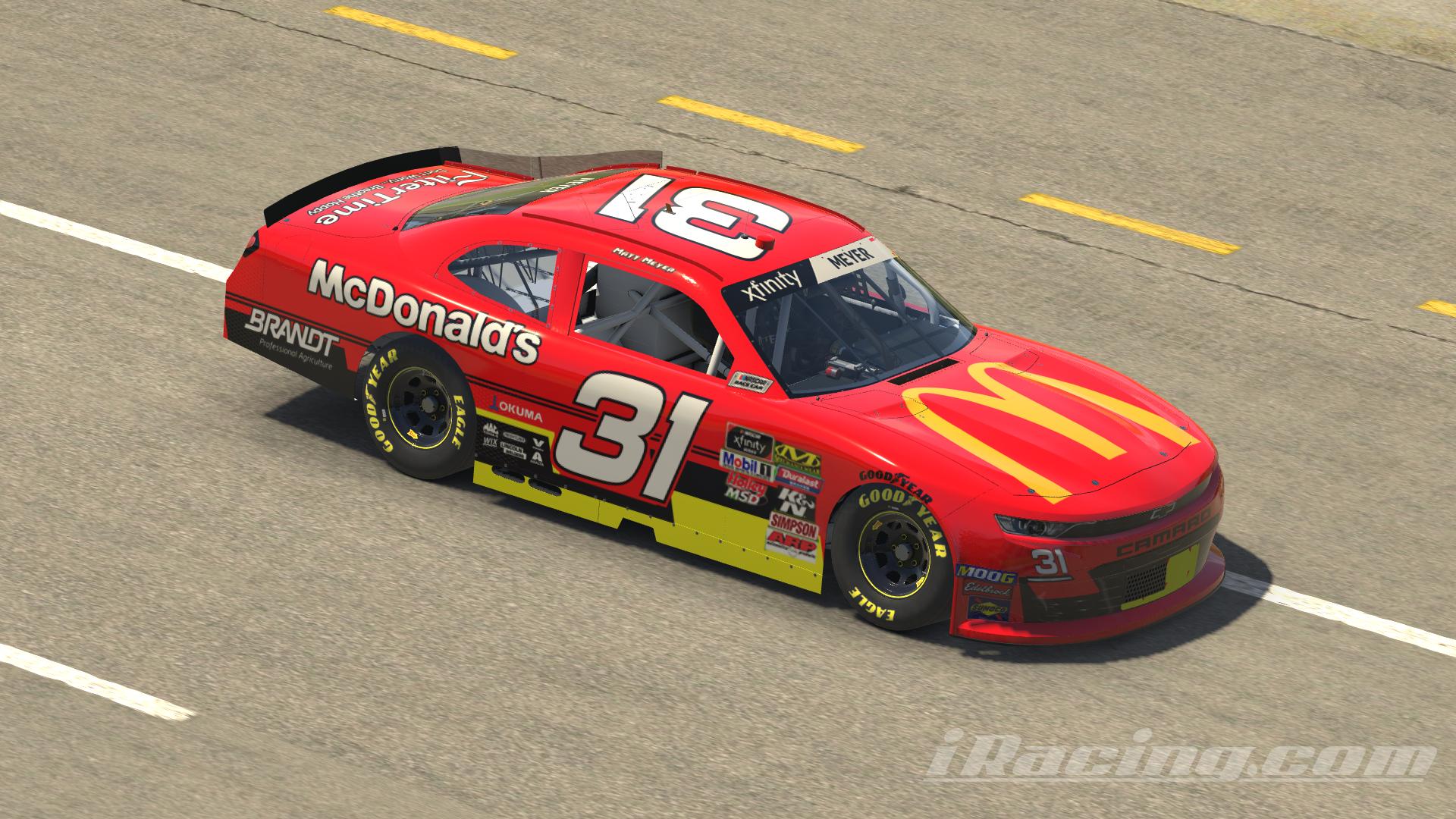 McDonalds Chevrolet Camaro by Matthew Meyer3 - Trading Paints