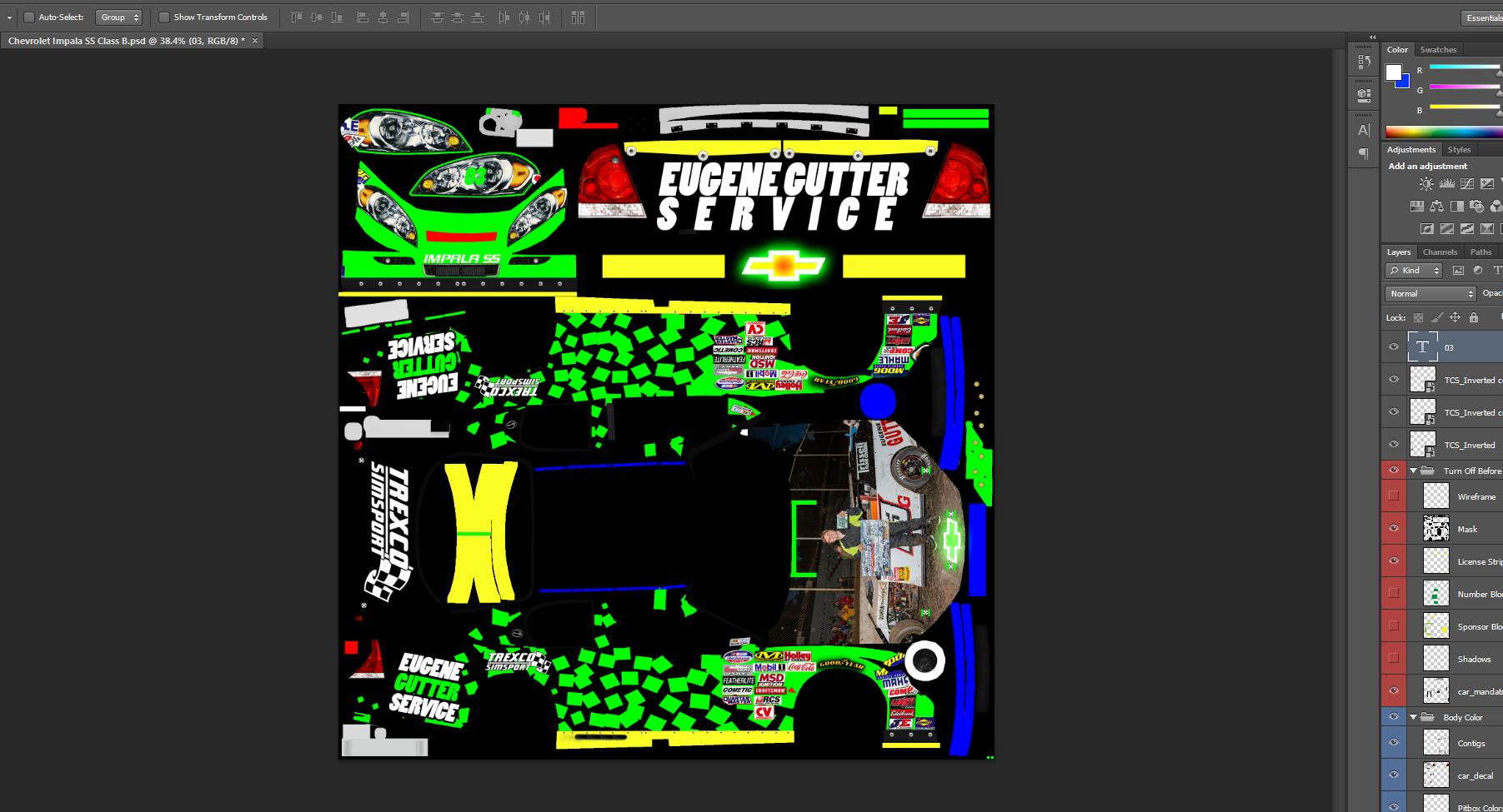 Mean Green Machine by Gavin Ropchan - Trading Paints