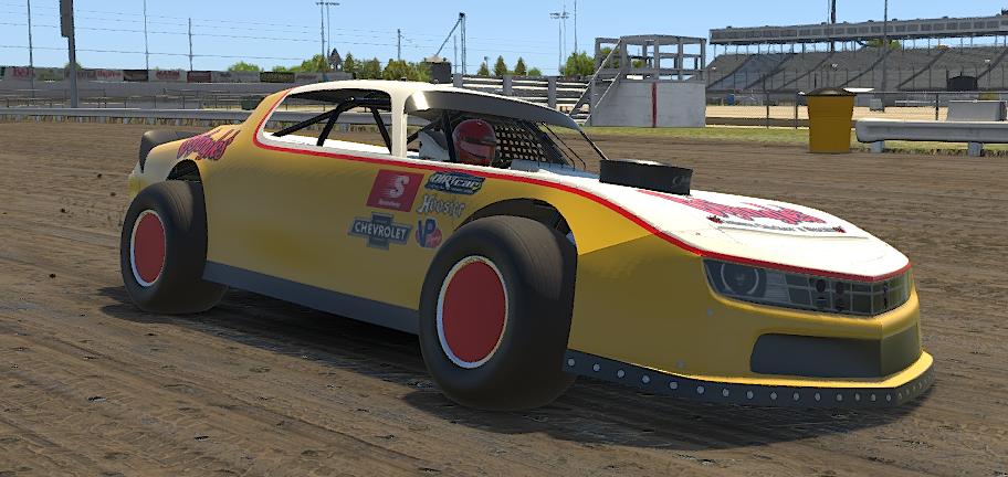 Bojangles street stock dirt by Charlie Milner - Trading Paints