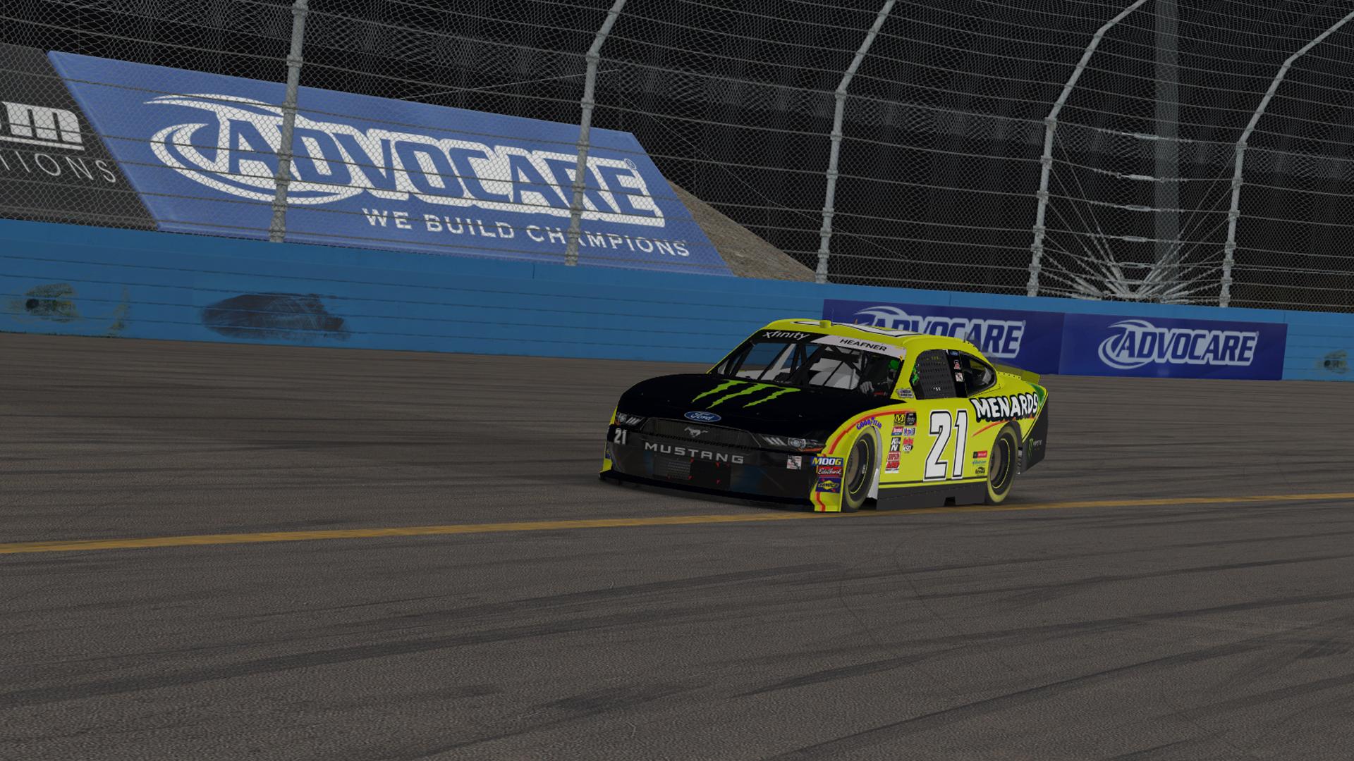 Monster Energy/Menards Mustang by Jacob Heafner - Trading Paints