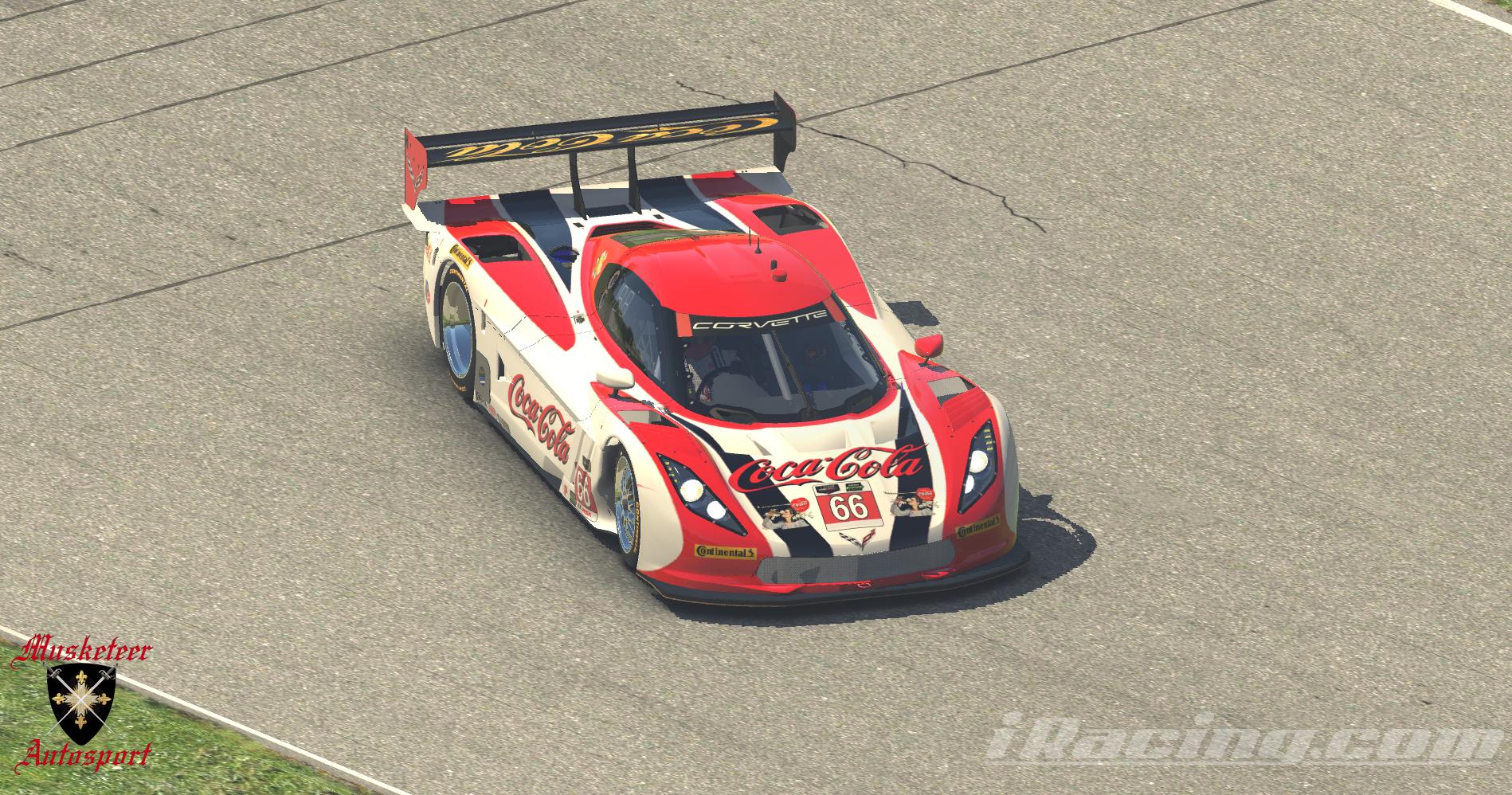 Vintage Coca Cola Corvette C7 Prototype by Scott Leitner2 - Trading Paints