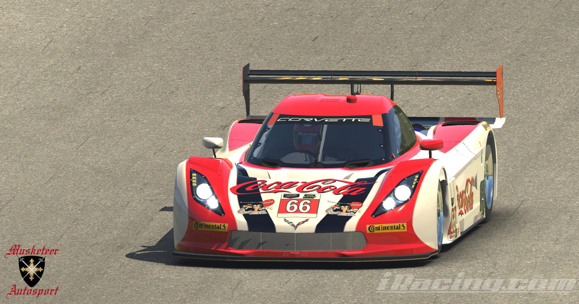 Vintage Coca Cola Corvette C7 Prototype by Scott Leitner2 - Trading Paints
