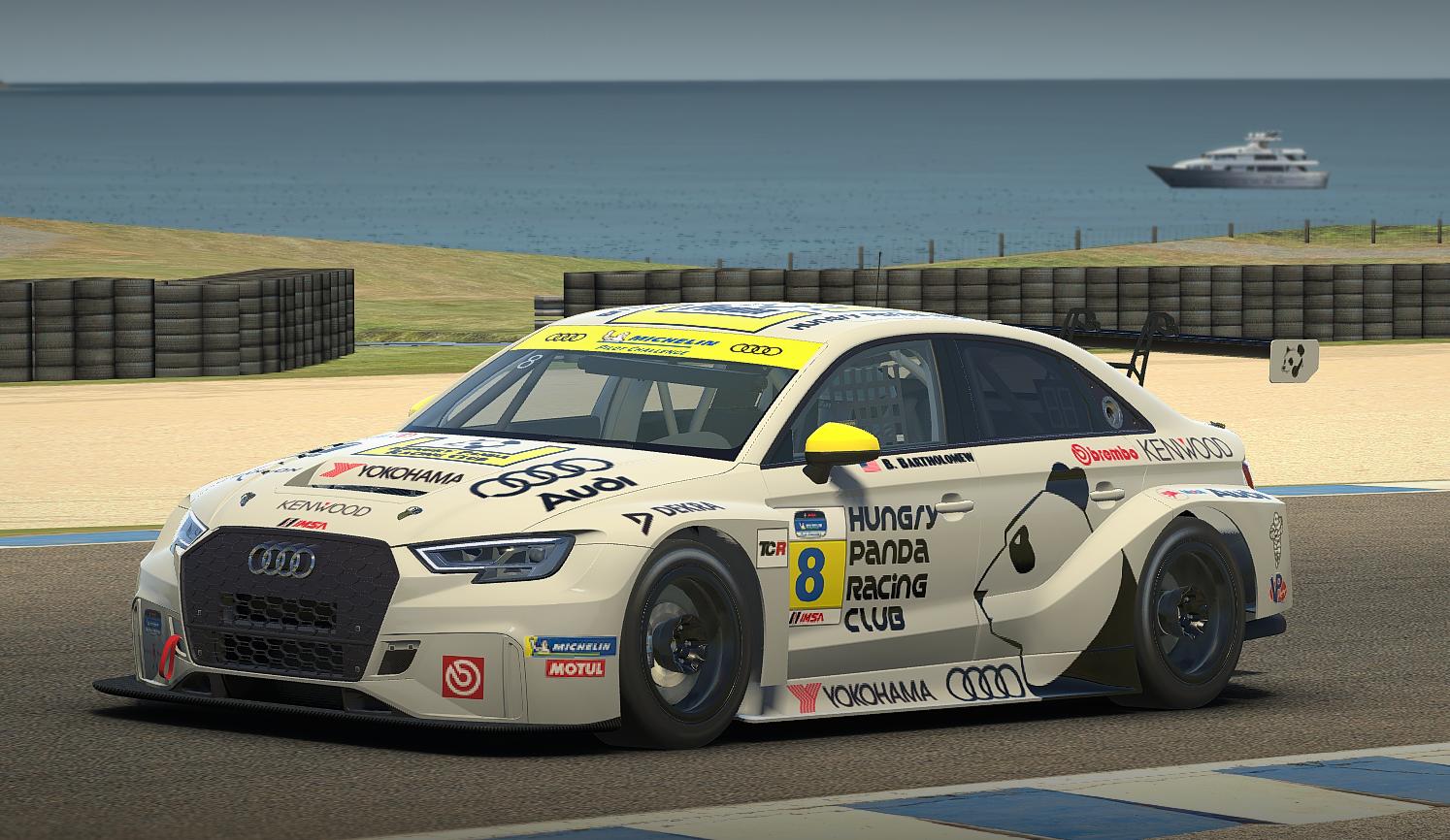 Hungry Panda Racing Club/Yokohama Audi - Yellow by Brent Bartholomew ...