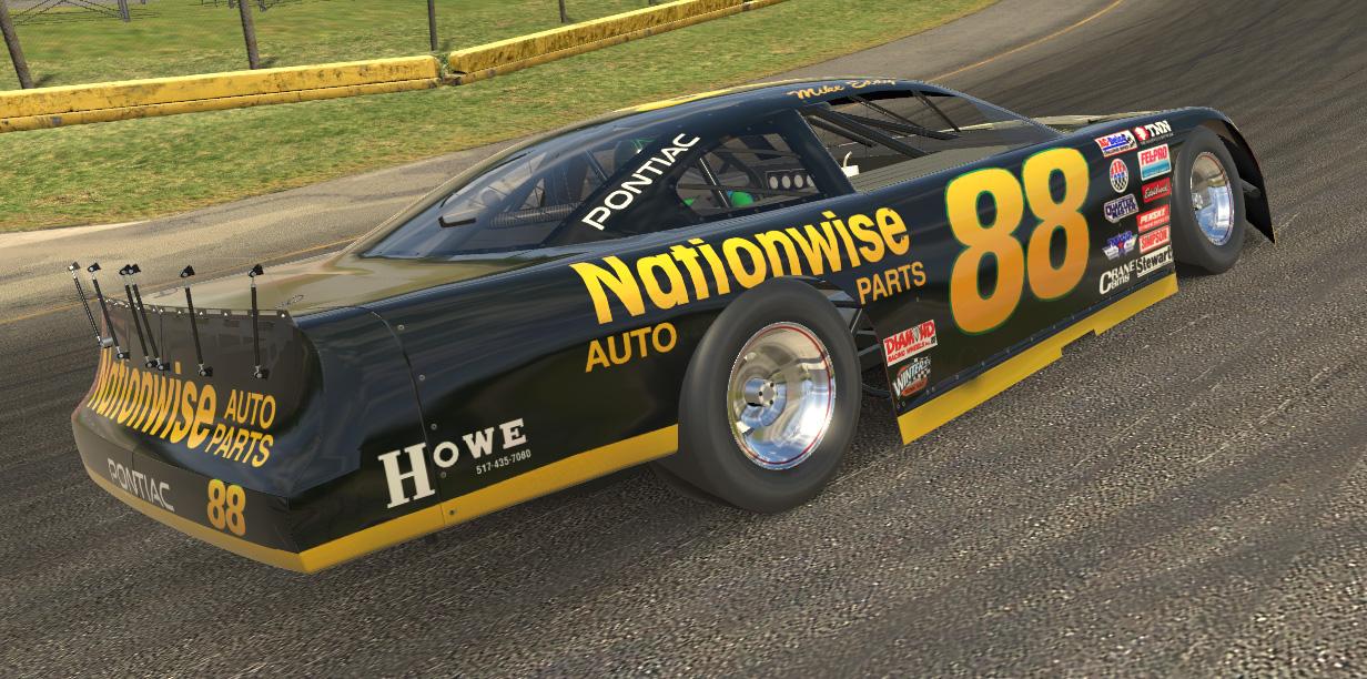 1991 Mike Eddy Nationwise Auto Parts ASA Retro SLM w/ Custom #s by ...