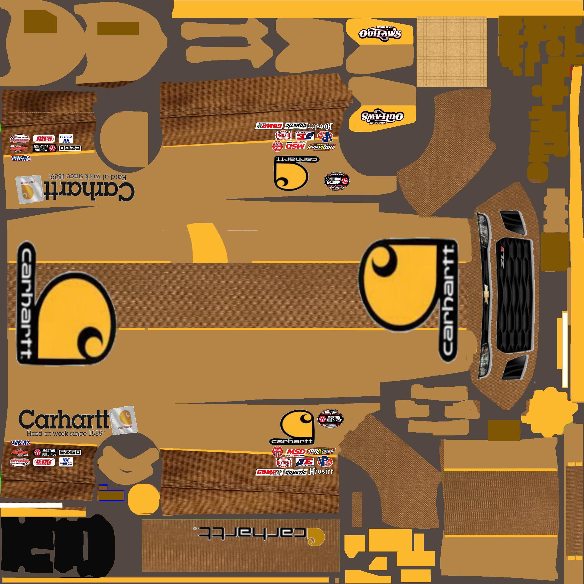 Carhartt Dirt Late Model by Greg Sweet2 - Trading Paints