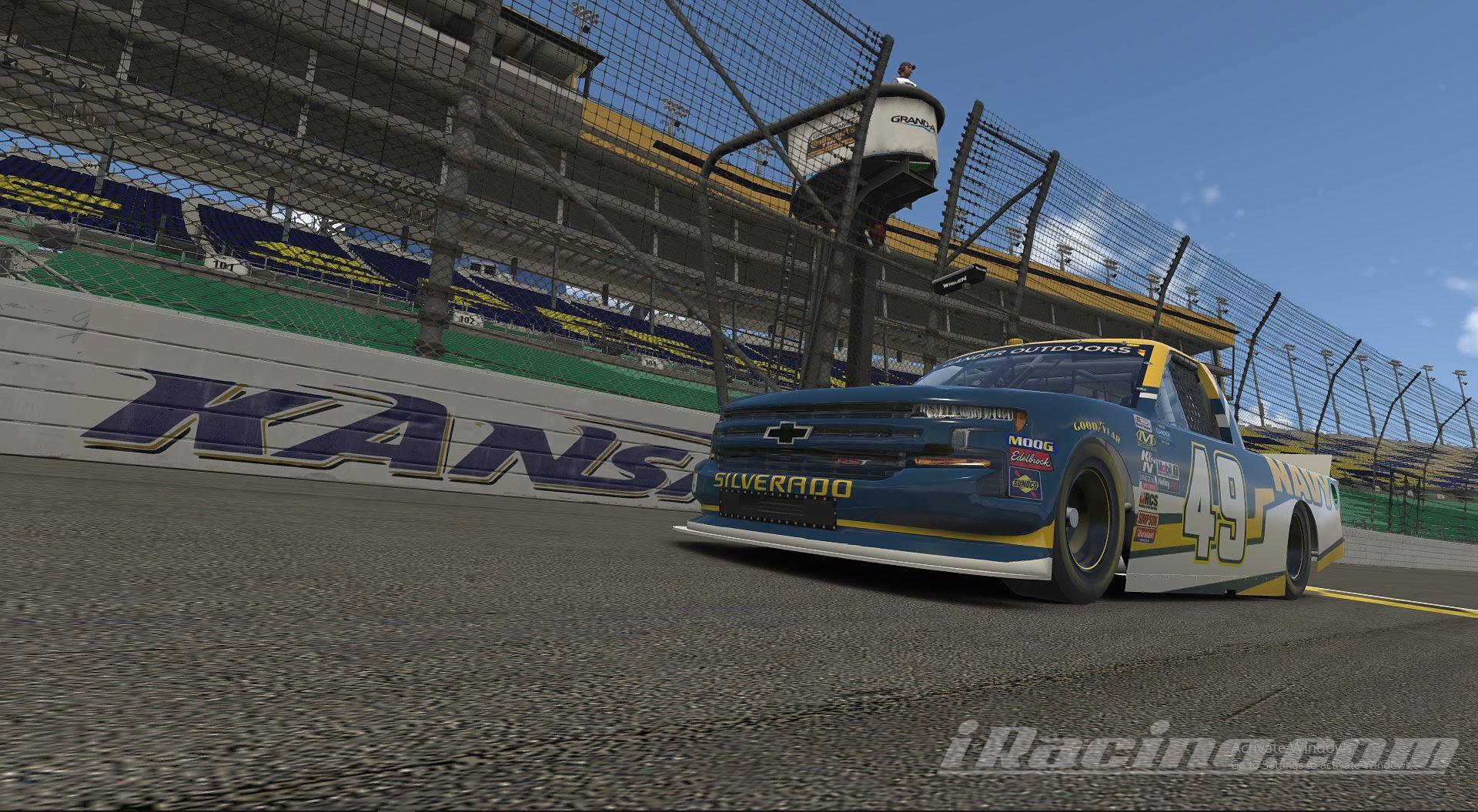 HSM 2019 Navy Chevy Silverado by Hunter Sopak - Trading Paints