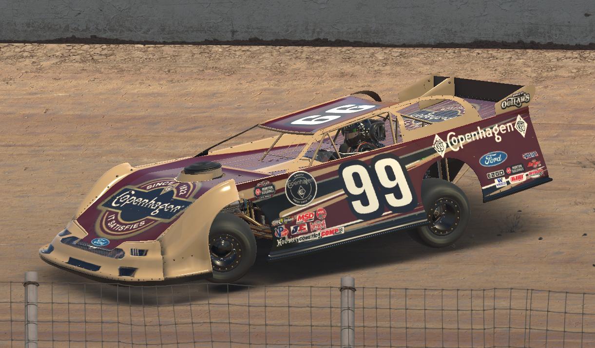 Copenhagen Dirt Late Model by Greg Sweet2 - Trading Paints